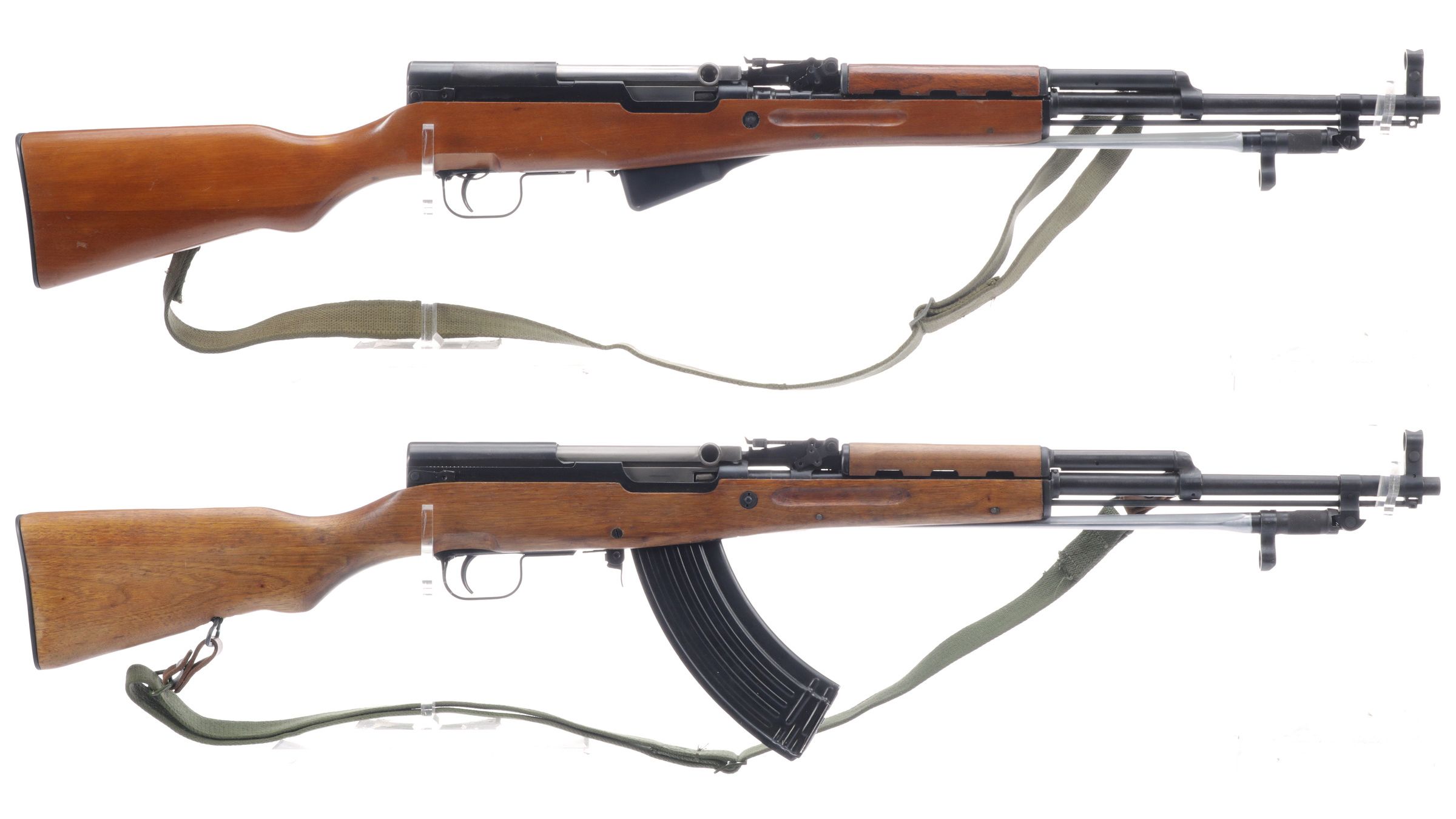 Two Chinese SKS Semi-Automatic Rifles | Rock Island Auction