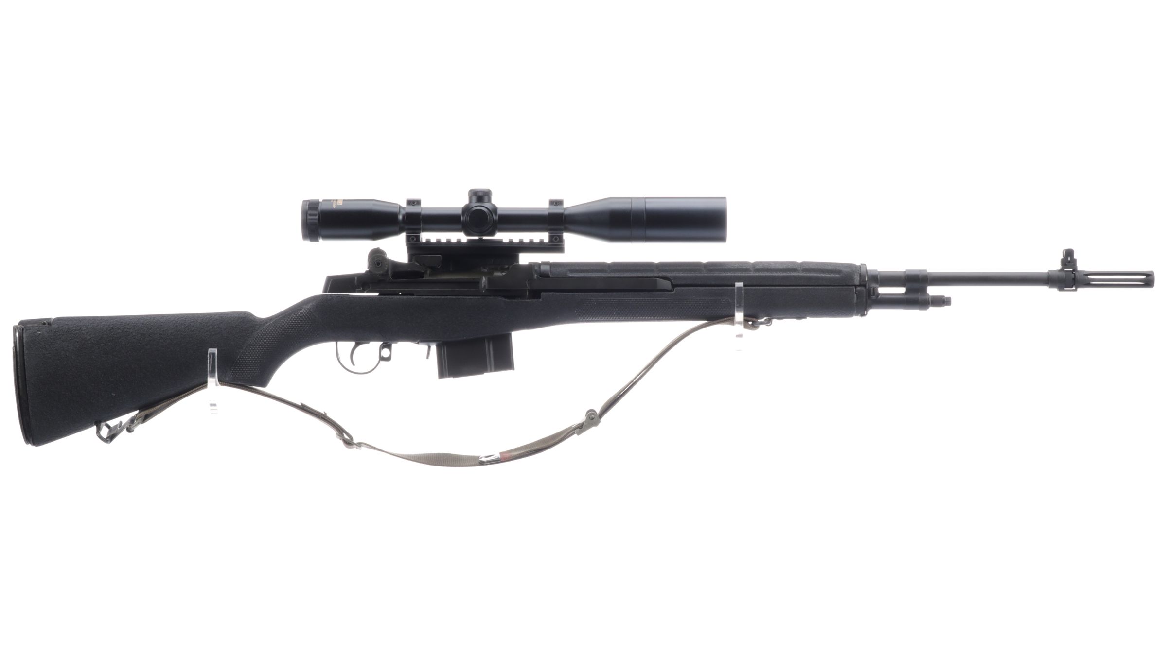 Springfield Armory Inc. M1A Semi-Automatic Rifle with Scope | Rock ...