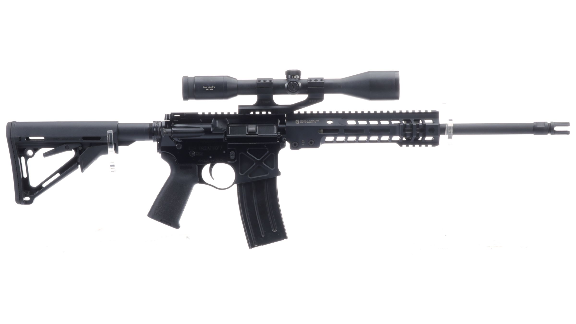 Stiller Precision PredatorXT Semi-Automatic Rifle with Scope | Rock ...