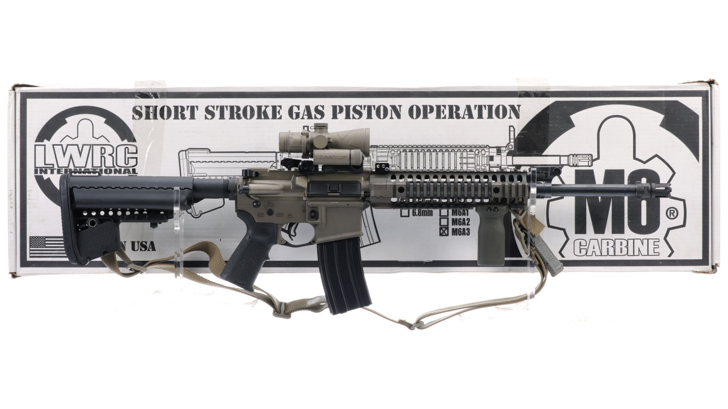 LWRC M6A3 Semi-Automatic Rifle with Box | Rock Island Auction