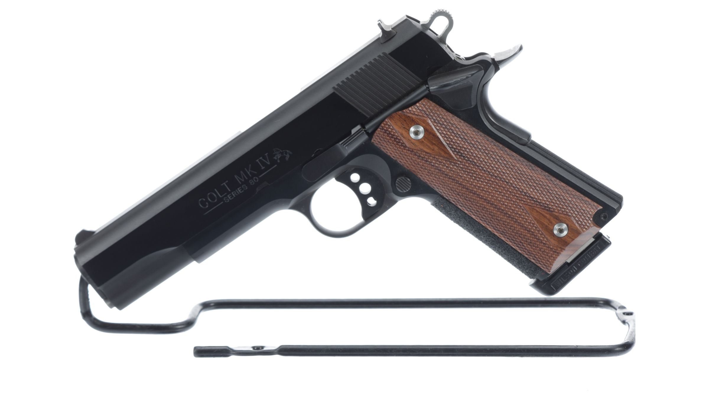Colt Mk Iv Series 80 Government Model Semi Automatic Pistol Rock