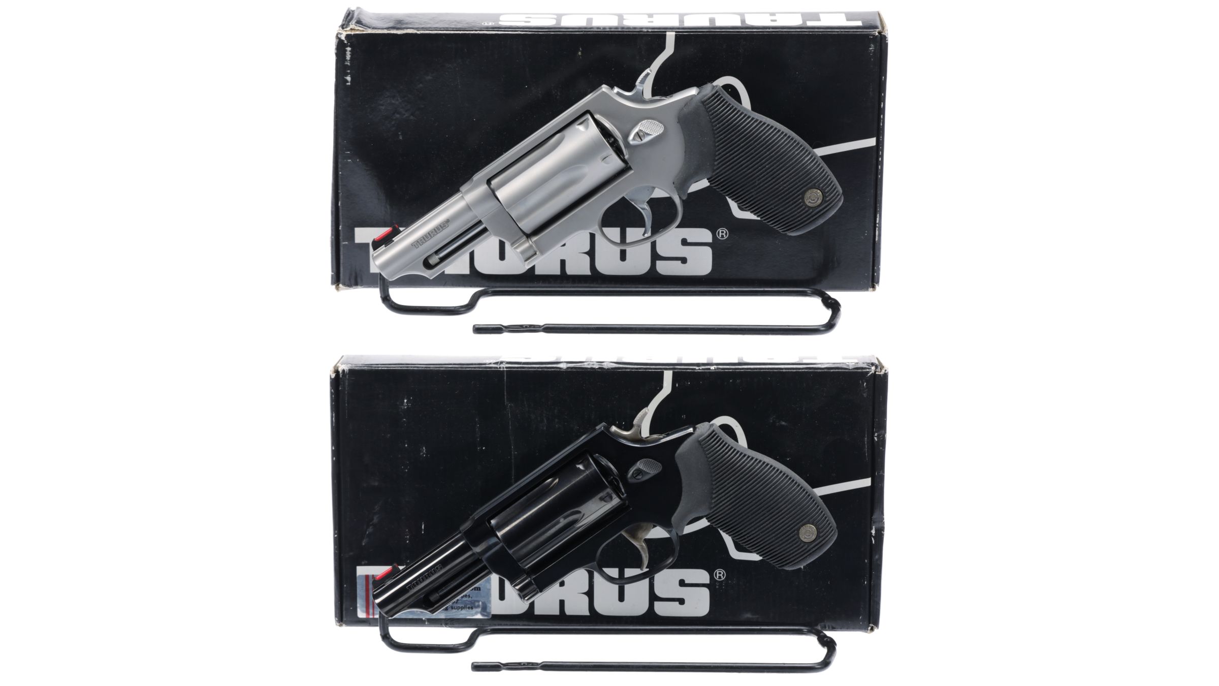 Two Taurus M410 "The Judge" Double Action Revolvers with Boxes | Rock ...