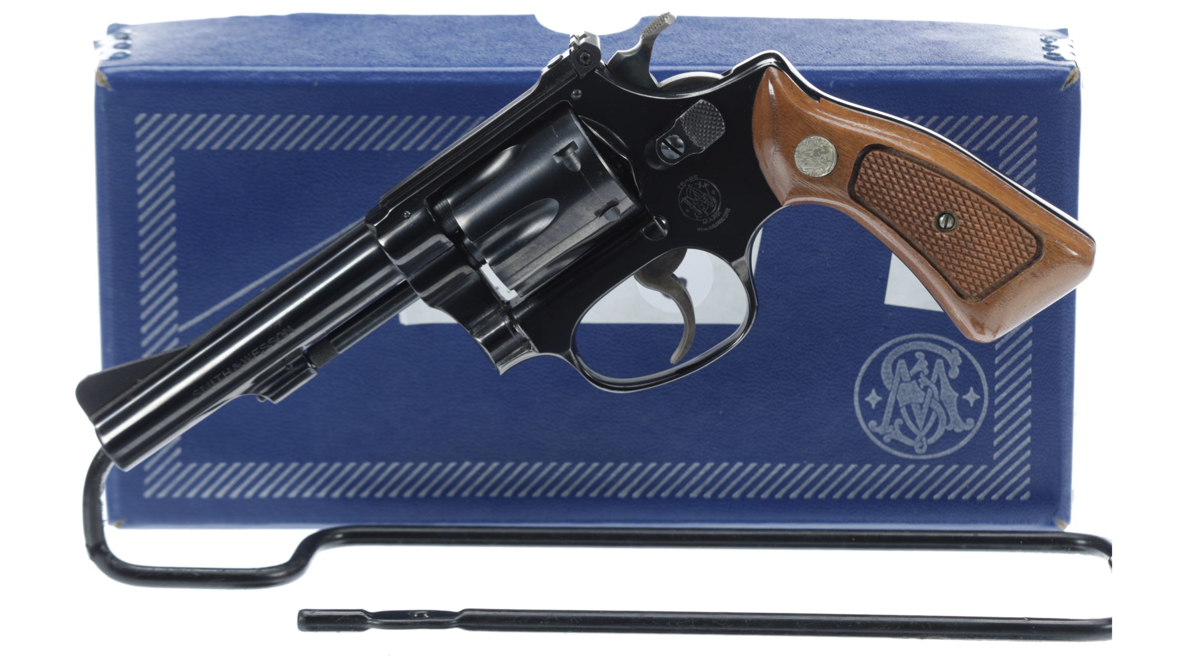 Smith & Wesson Model 34-1 Double Action Revolver with Box | Rock Island ...