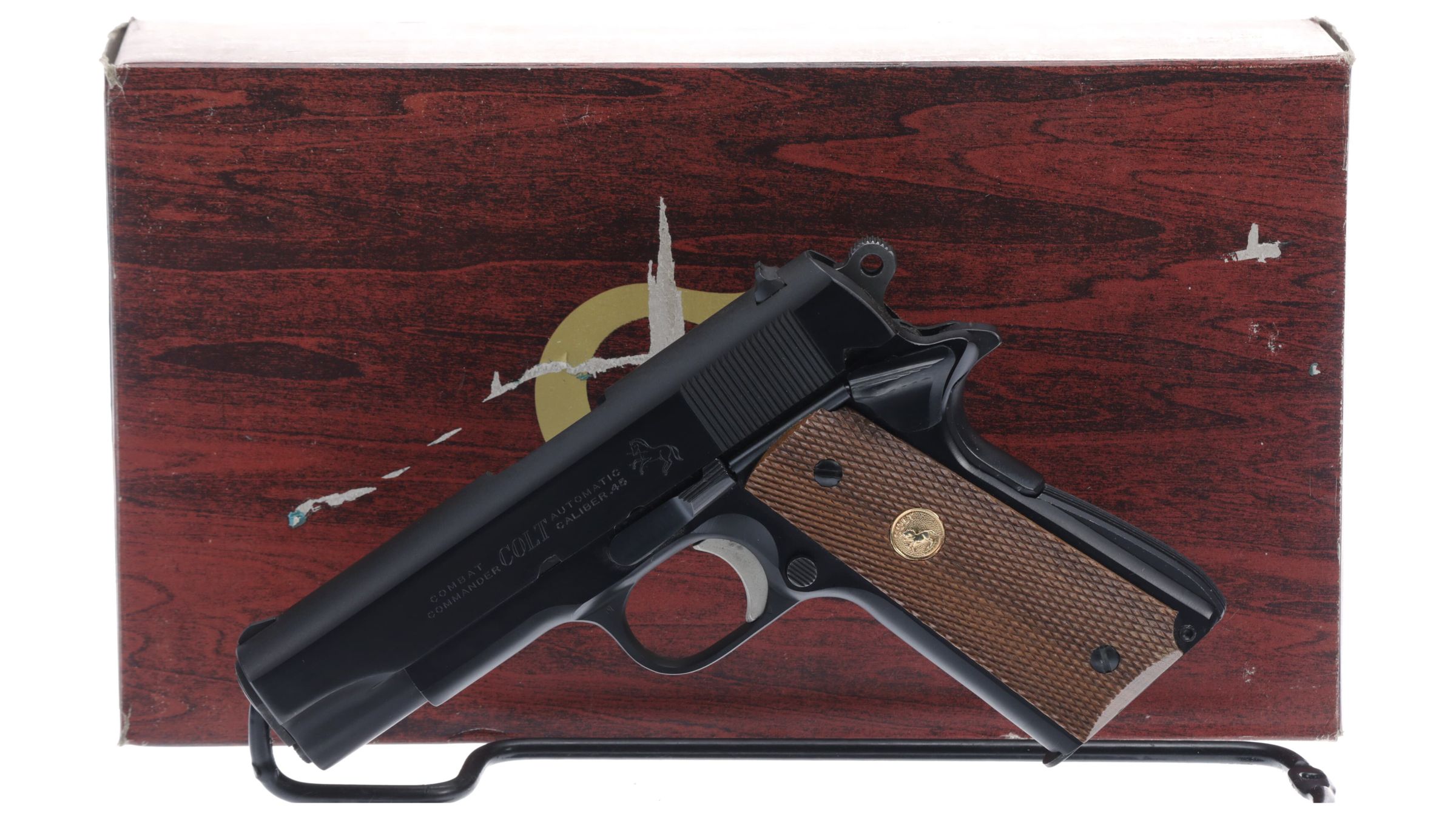 Colt Combat Commander Lightweight Pistol with Box | Rock Island Auction