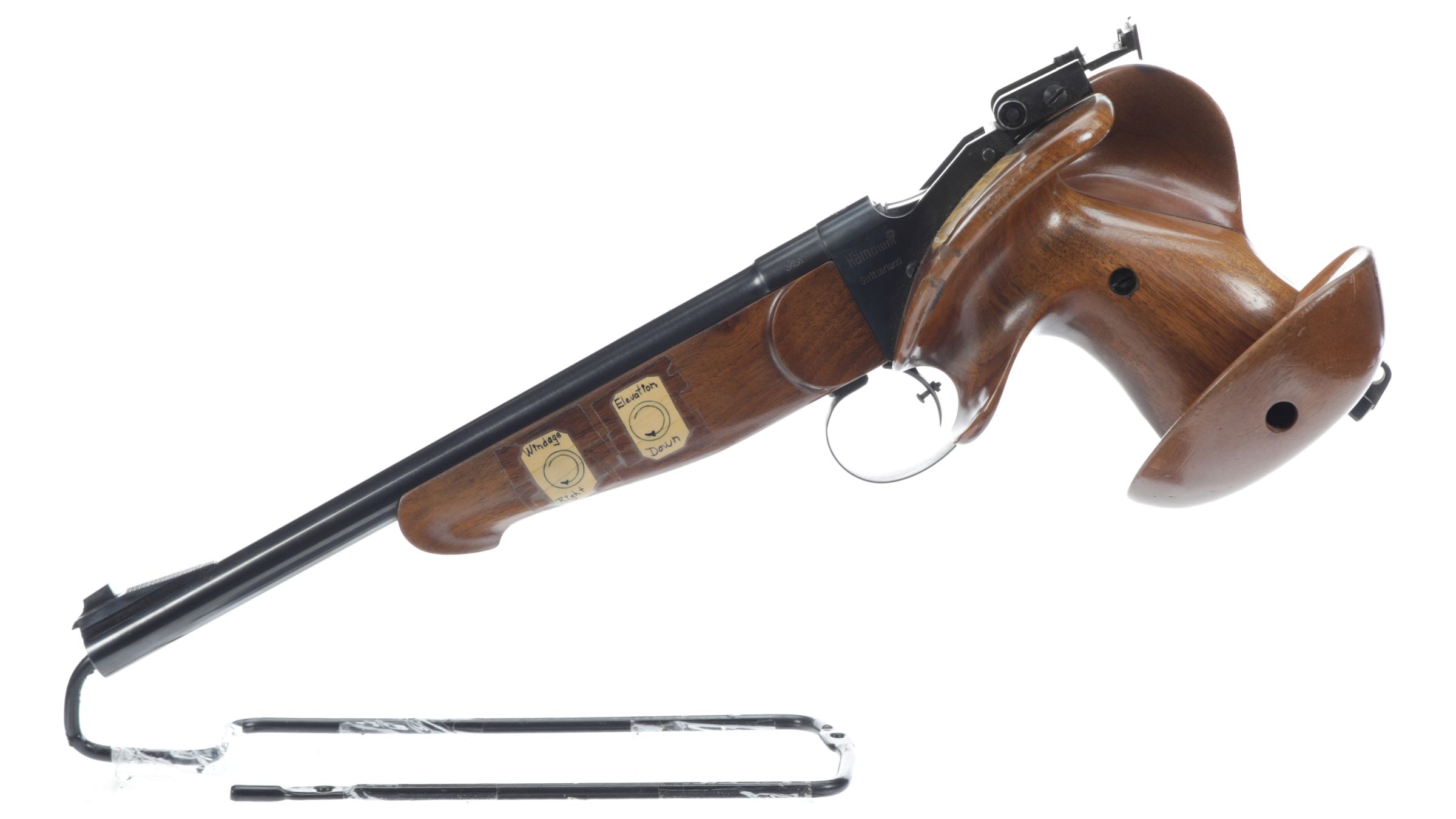 Hammerli Model 102 Left Handed Single Shot Pistol | Rock Island Auction