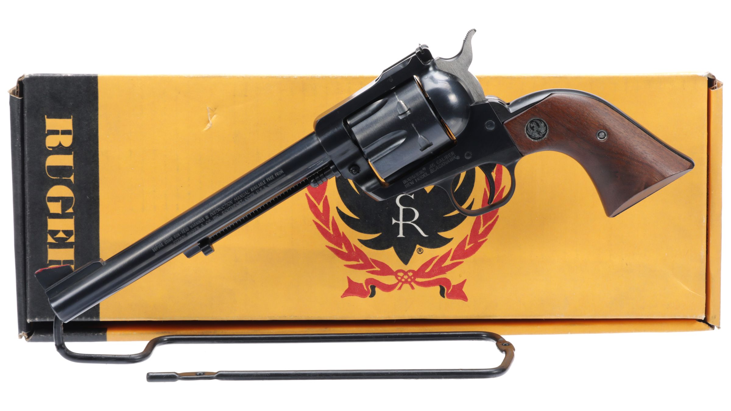 Ruger New Model Blackhawk Single Action Revolver with Box | Rock Island ...
