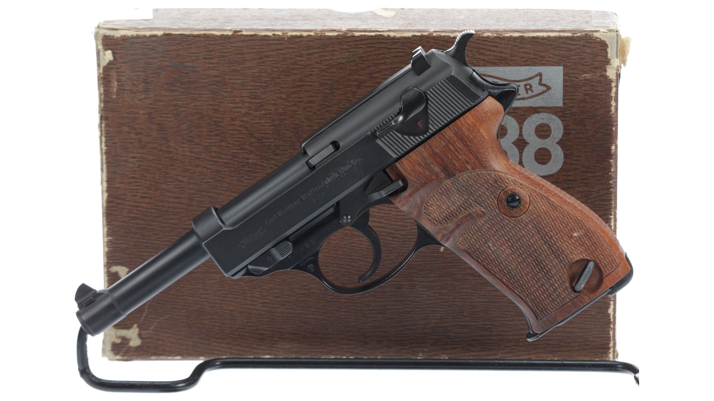 Walther/Interarms P38 Semi-Automatic Pistol with Box | Rock Island Auction