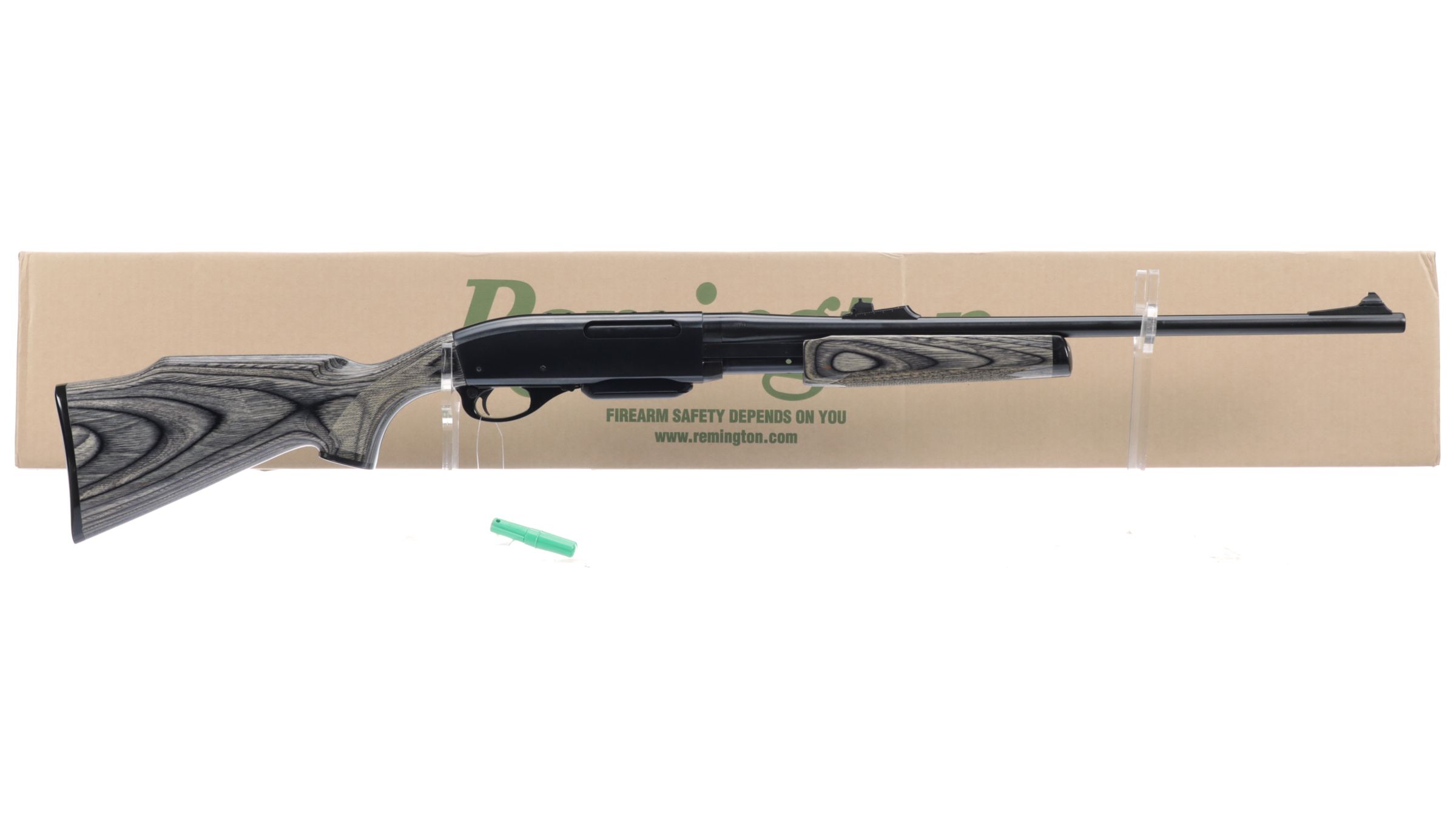 Remington Model 7600 Black Lam Slide Action Rifle with Box | Rock ...