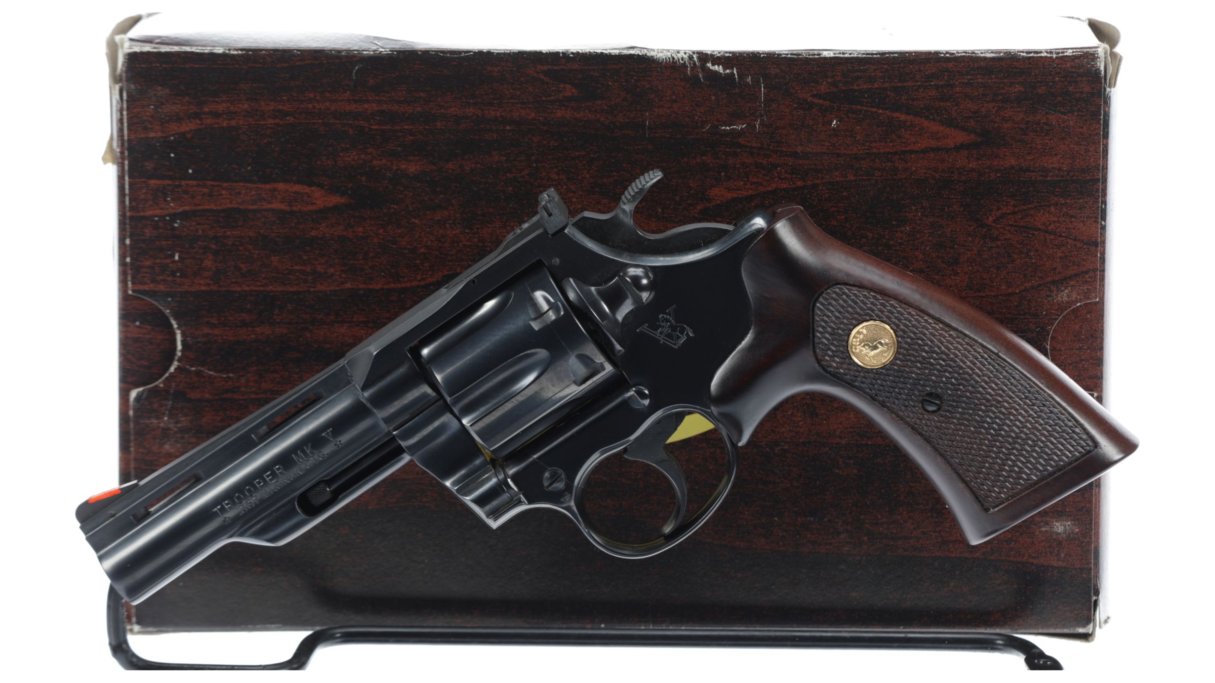 Colt Trooper MK V Double Action Revolver with Box | Rock Island Auction