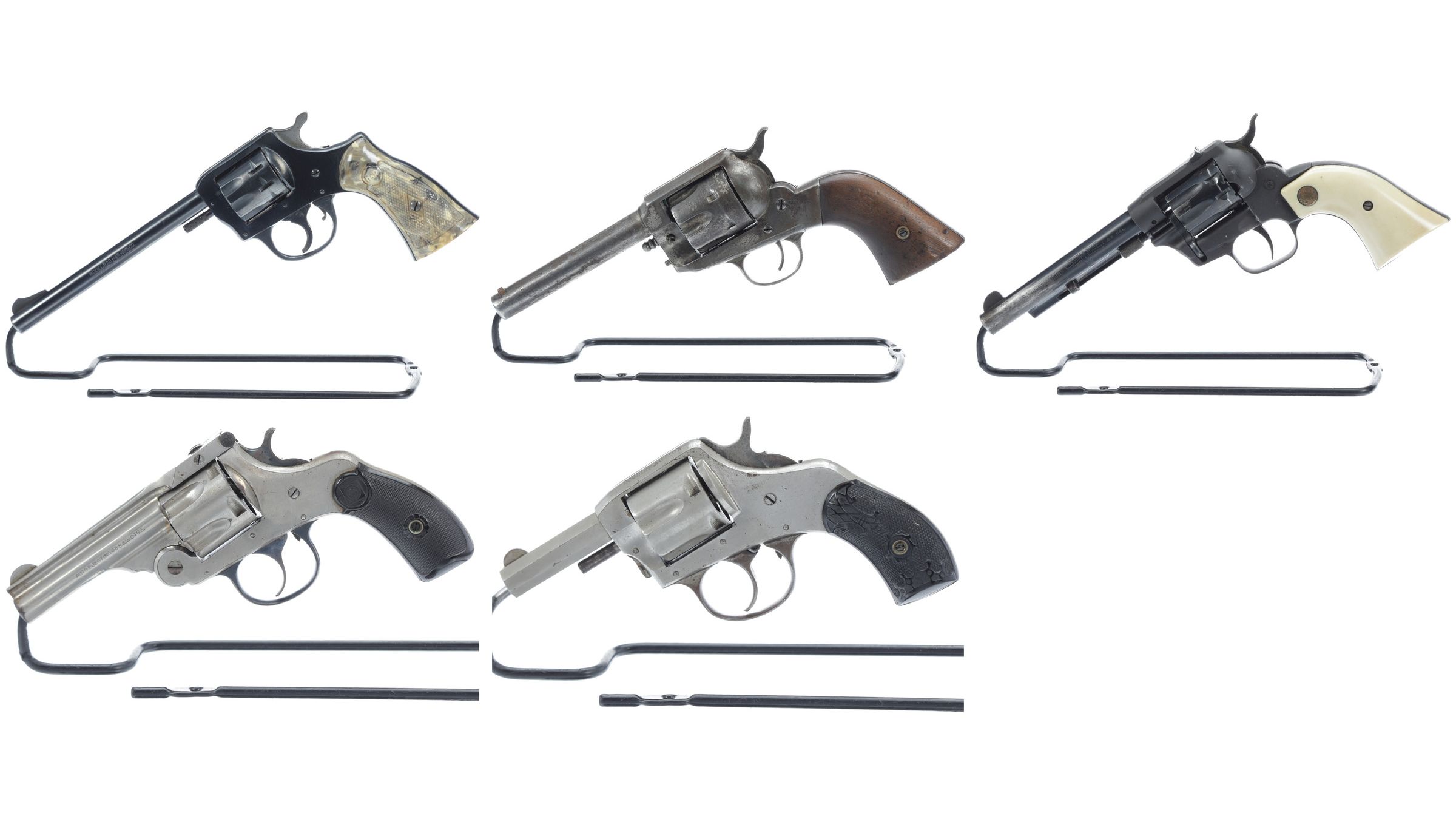 Five Revolvers | Rock Island Auction