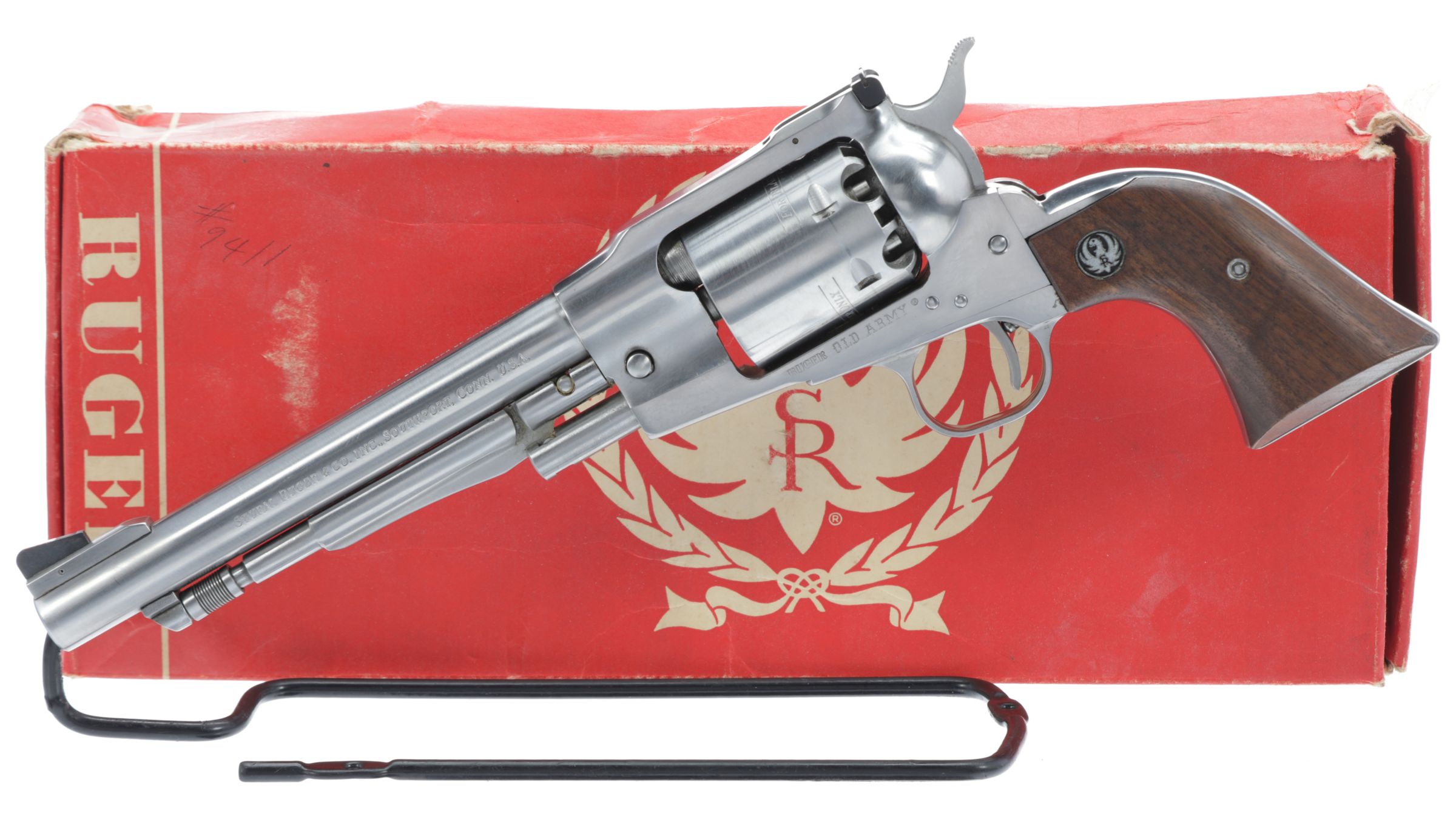 First Year Production Ruger Old Army Revolver with Box | Rock Island ...