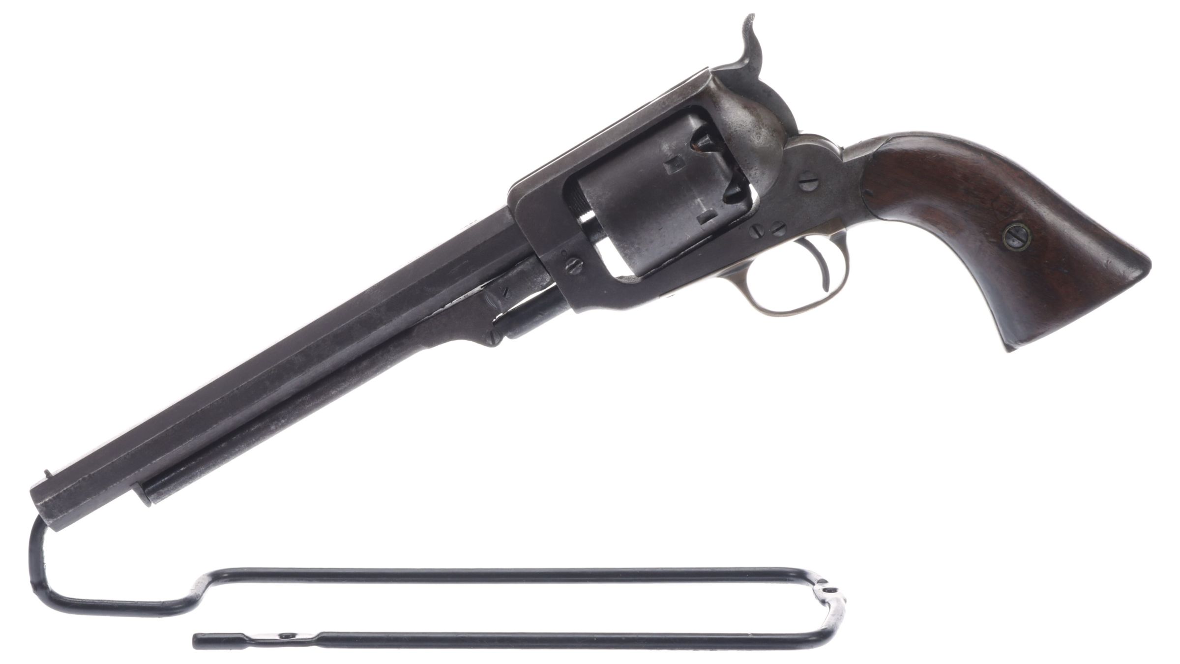 Whitney Second Model Navy Percussion Revolver | Rock Island Auction