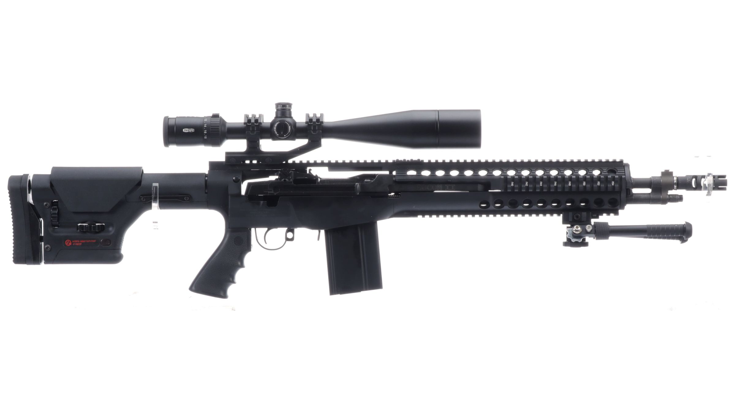 Springfield M1A Socom II Rifle with Troy M14 Modular Chassis | Rock ...