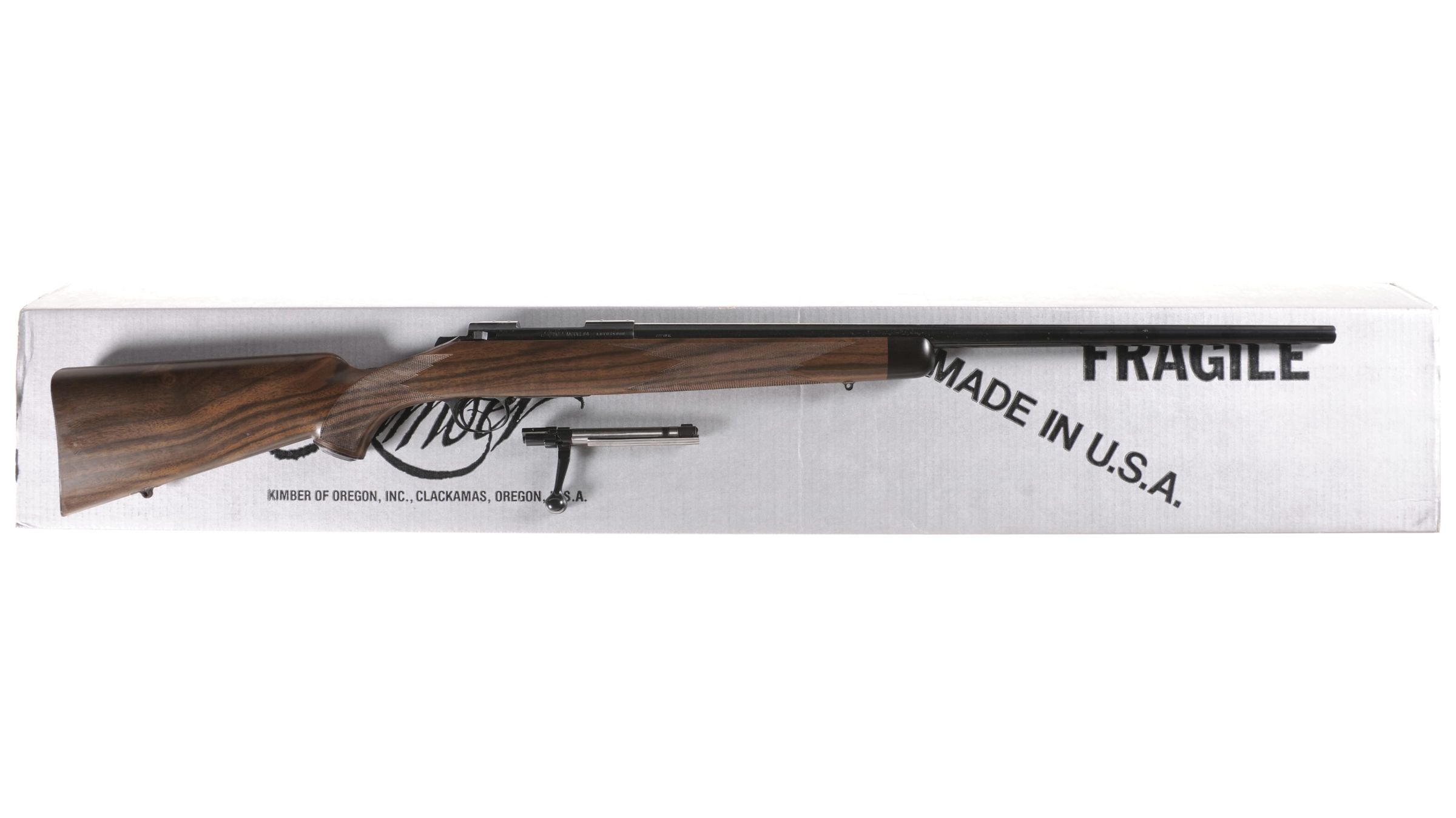 Kimber Model 84 Left Handed Varmint Bolt Action Rifle with Box | Rock ...