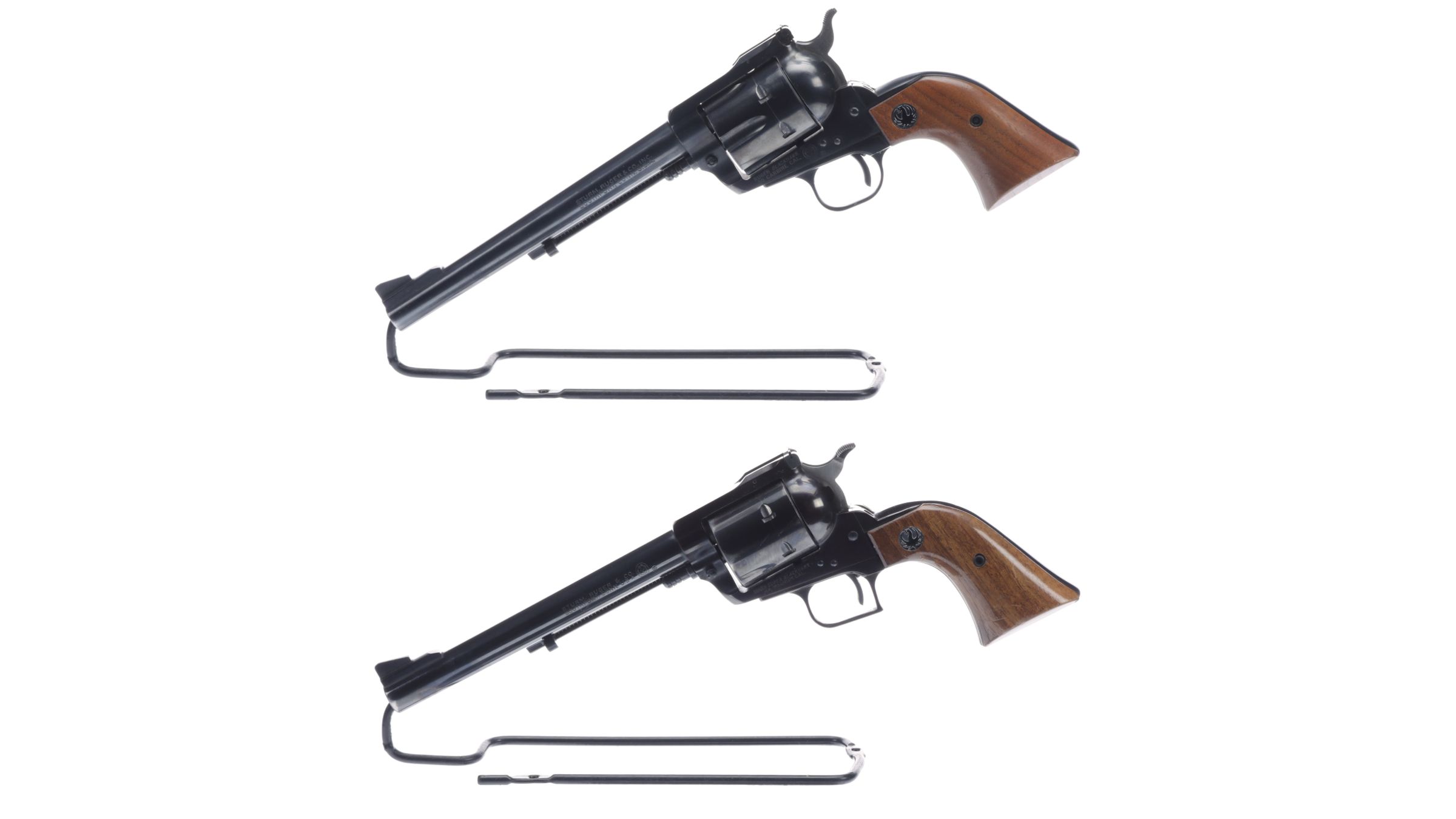Two Ruger Blackhawk Single Action Revolvers | Rock Island Auction
