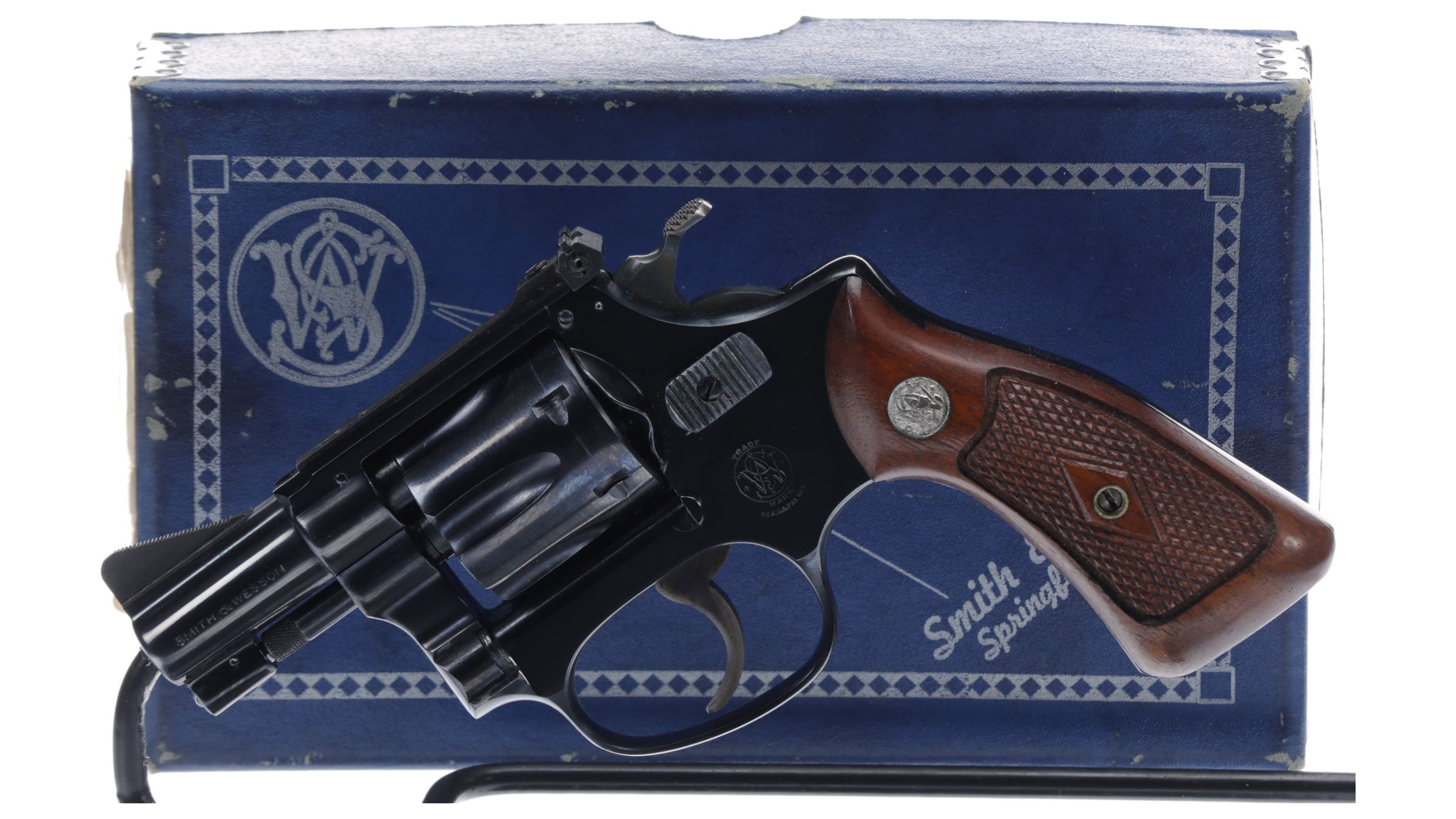 Smith & Wesson Model 34 Double Action Revolver with Box | Rock Island ...