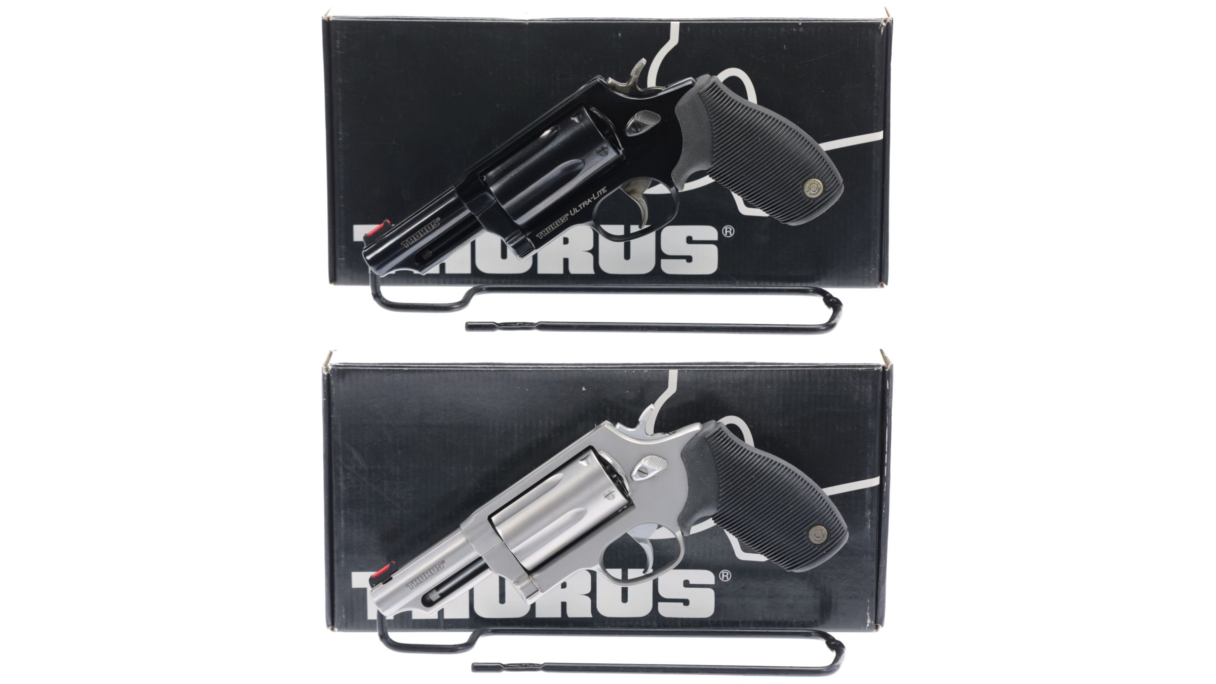 Two Taurus The Judge Double Action Revolvers with Boxes | Rock Island ...