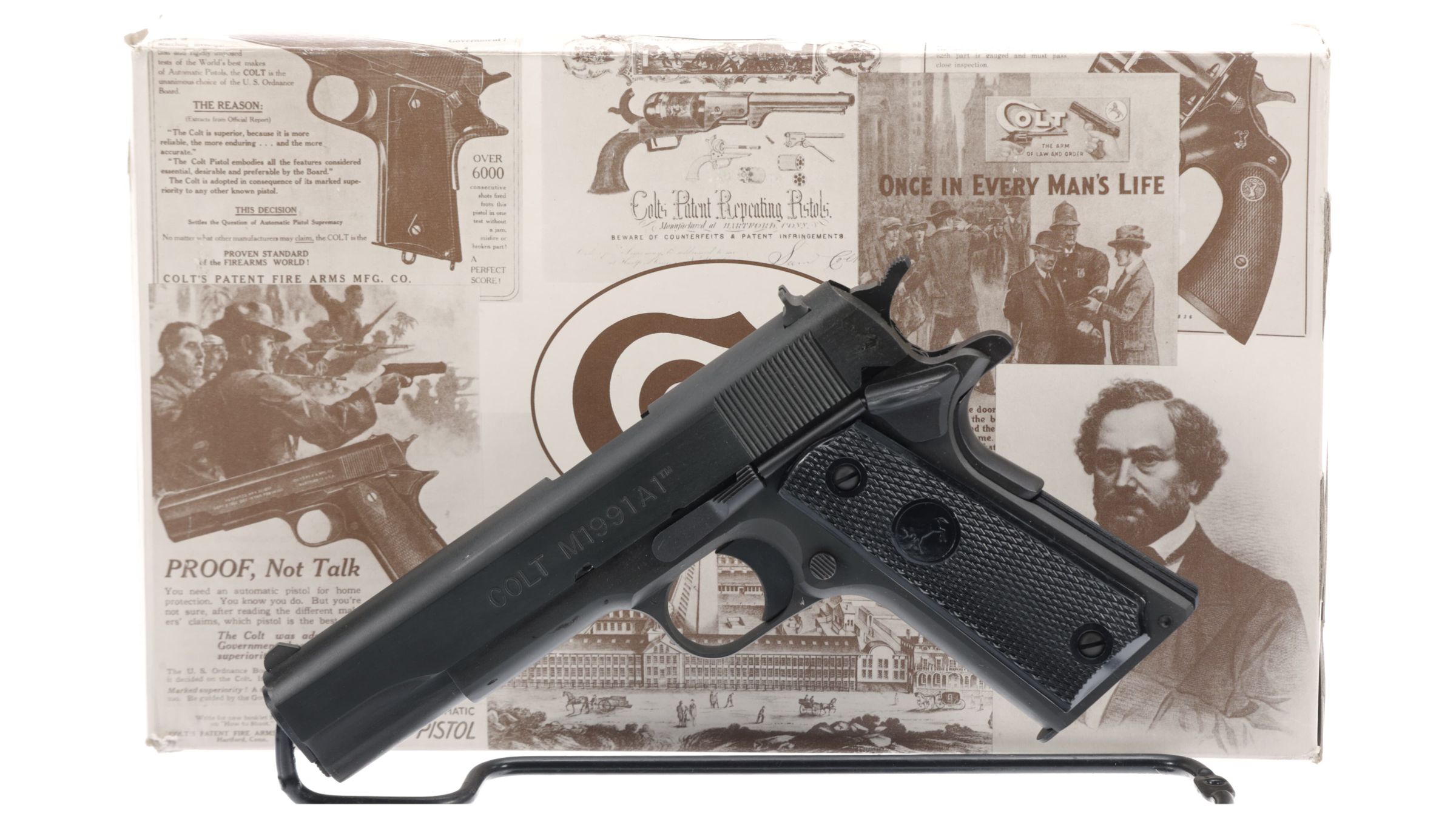 Colt Series 80 M1991A1 Semi-Automatic Pistol with Box | Rock Island Auction