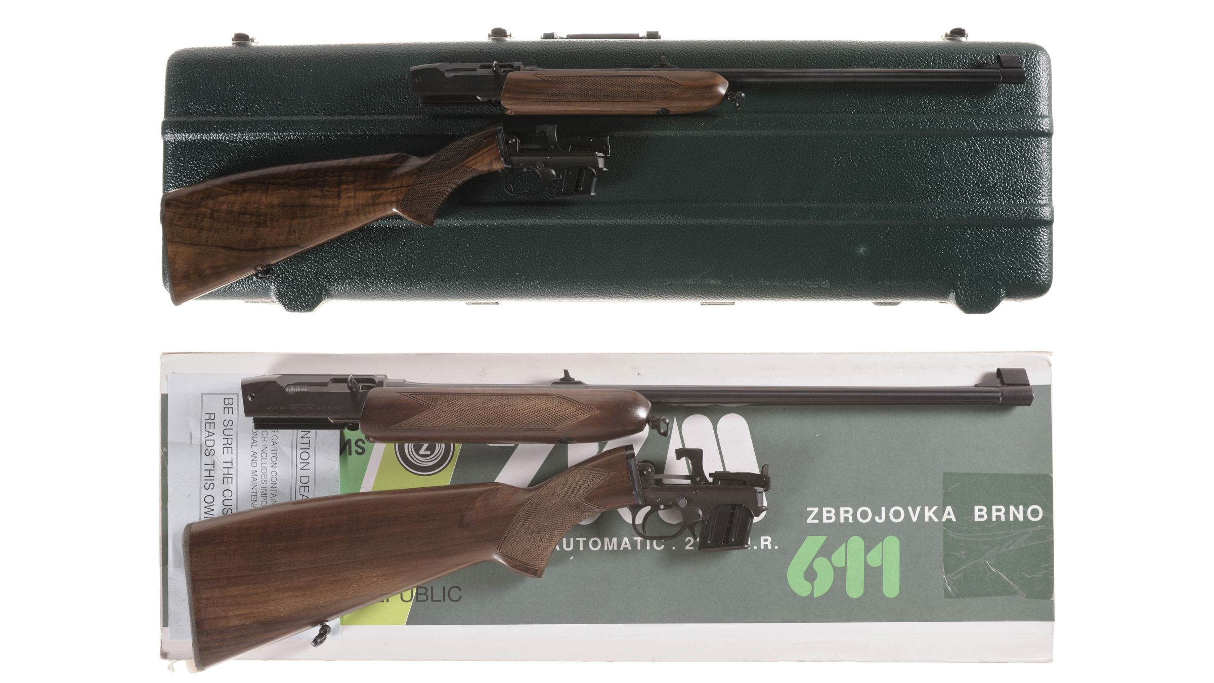 Two Brno Arms Model ZKM-611 Semi-Automatic Rifles | Rock Island Auction