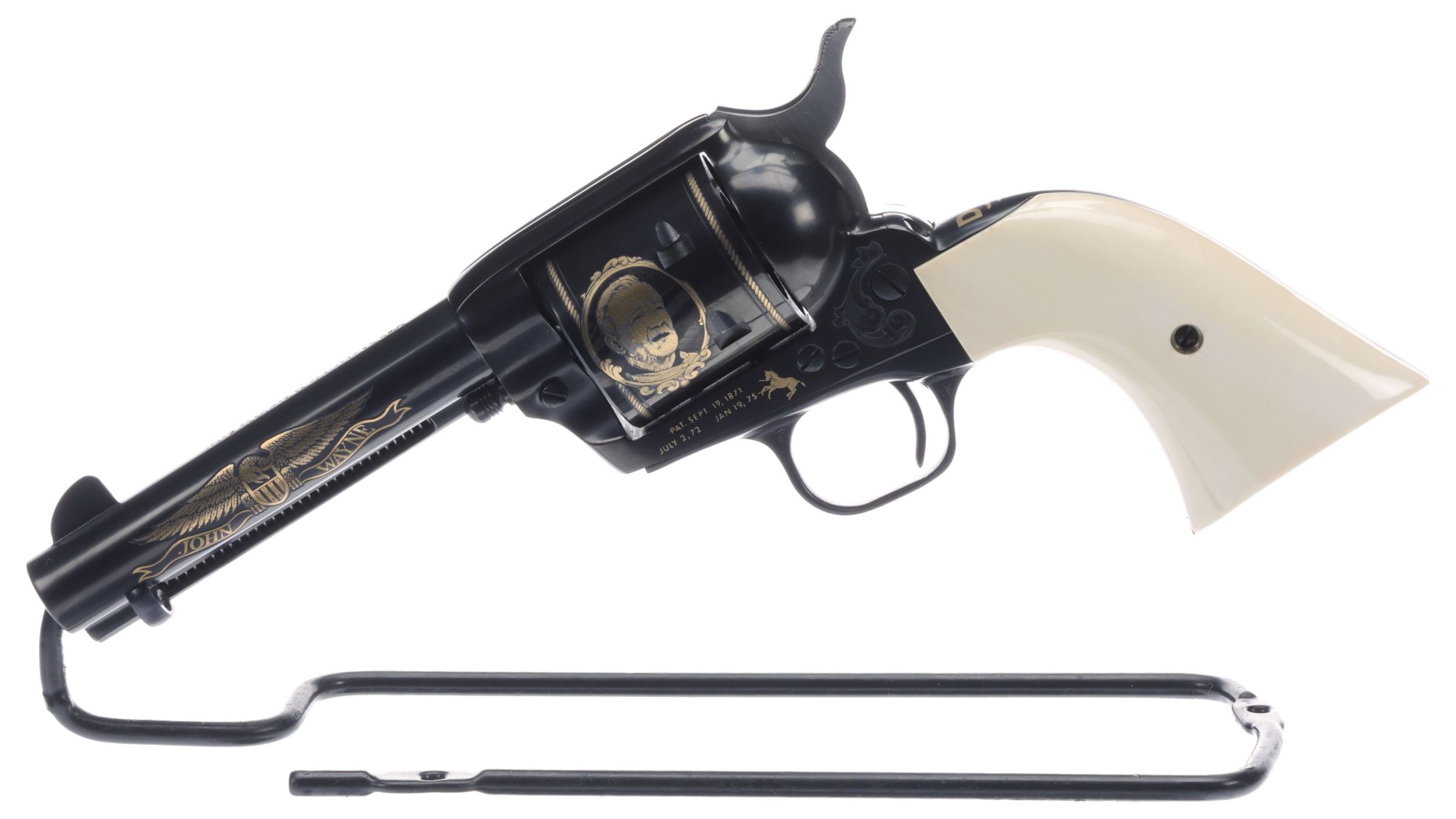 Colt Single Action Army John Wayne Commemorative Revolver | Rock Island ...