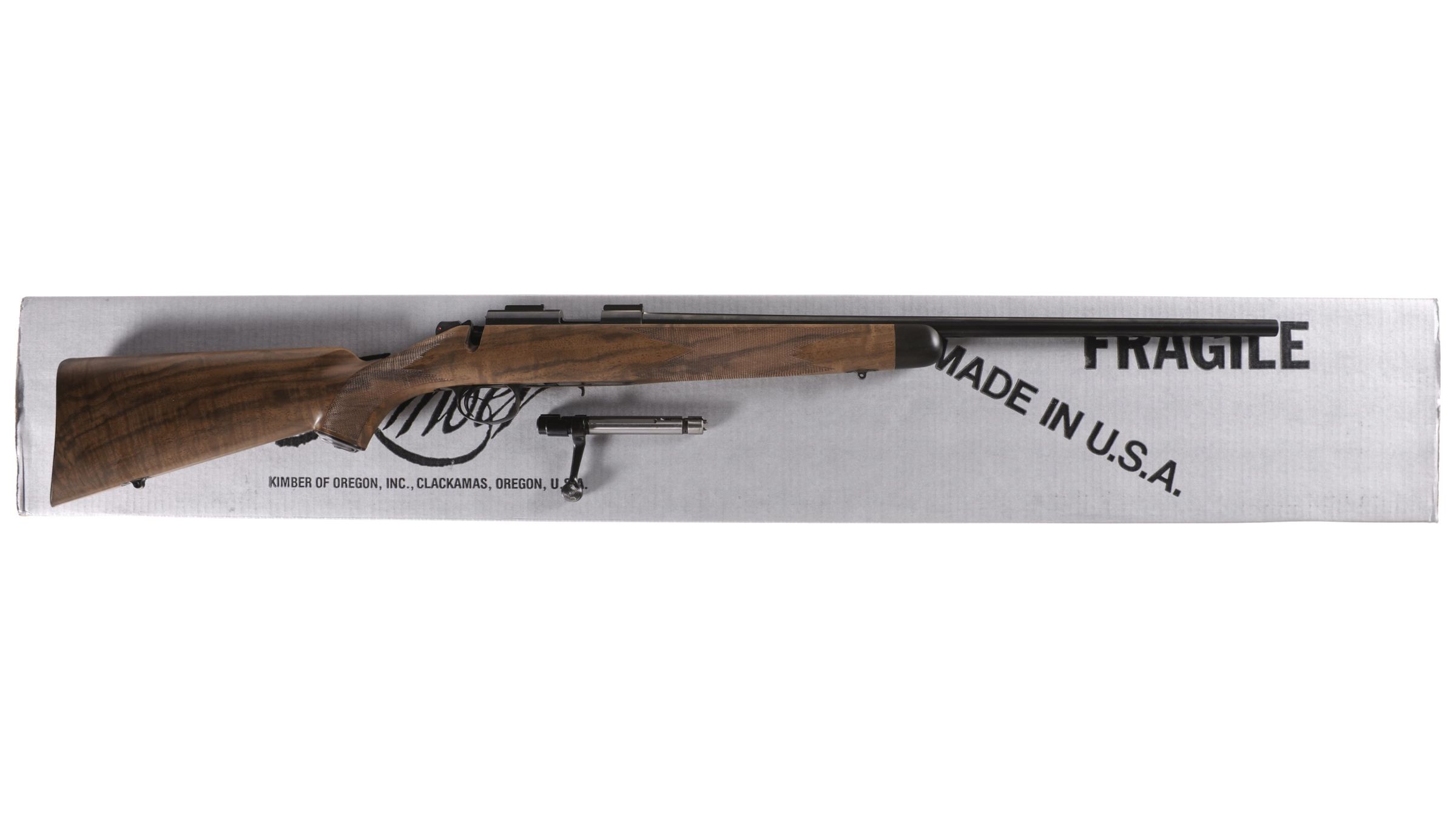 Kimber Model 82 Super America Bolt Action Rifle with Box | Rock Island ...