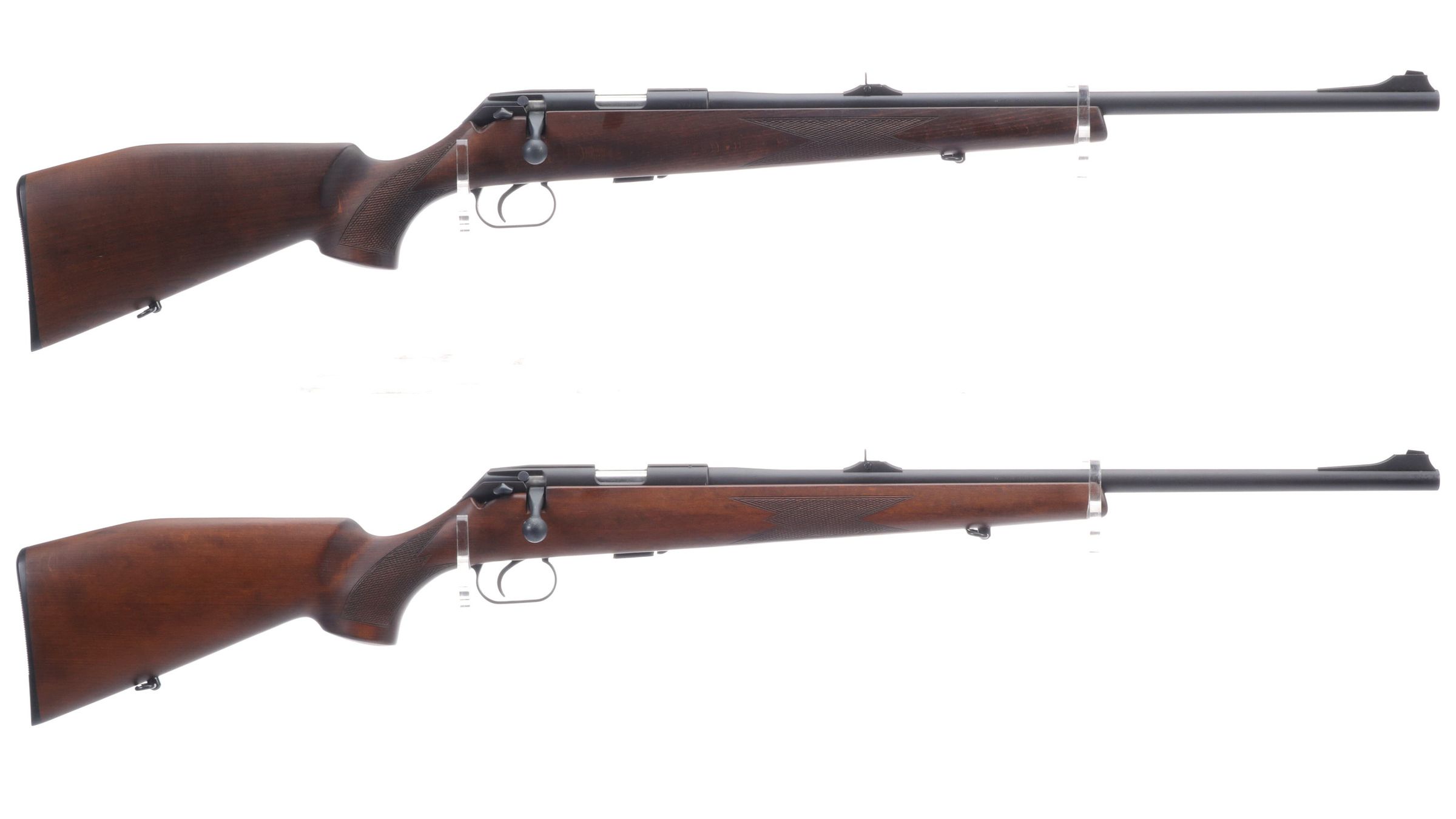 Two Voere Model K-22 Bolt Action Rifles | Rock Island Auction