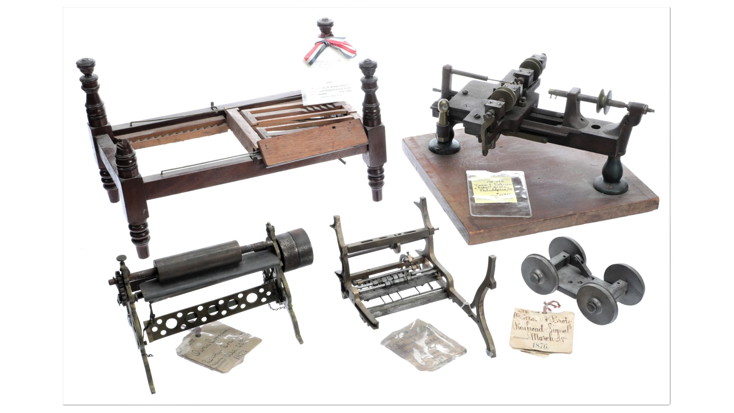 Five Patent Models | Rock Island Auction