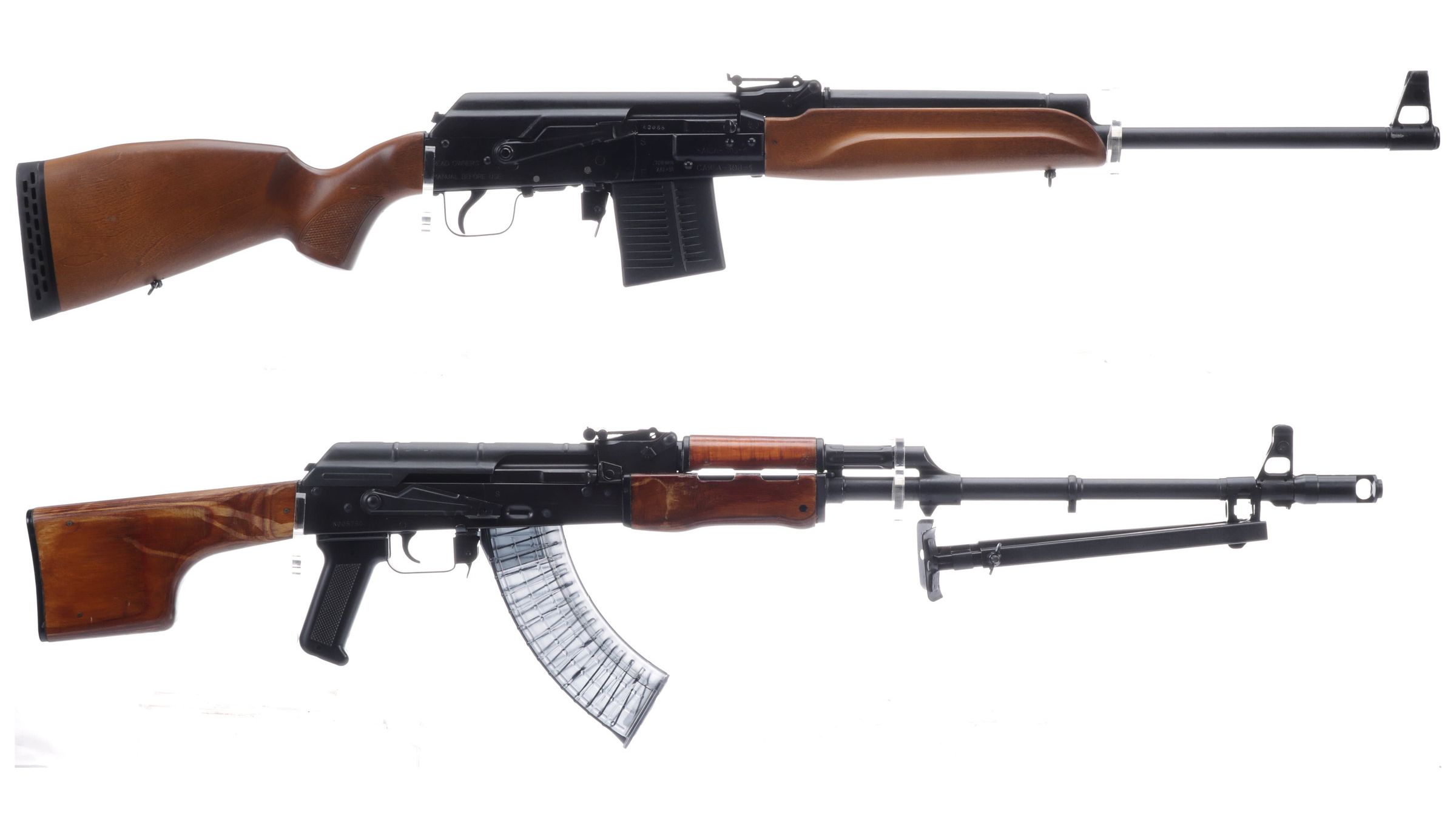 Two Semi-Automatic Rifles | Rock Island Auction