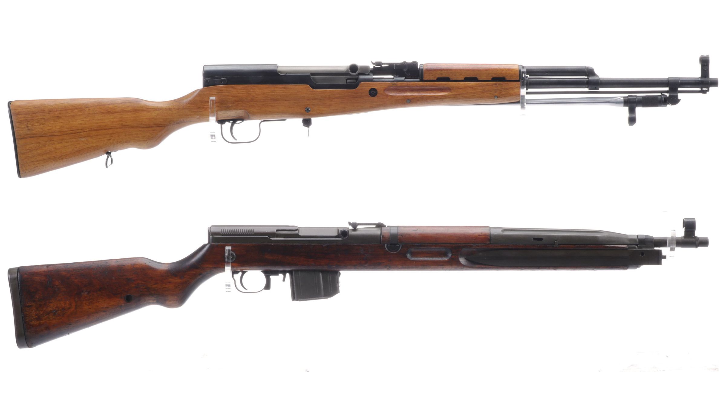 Two Semi-Automatic Rifles | Rock Island Auction