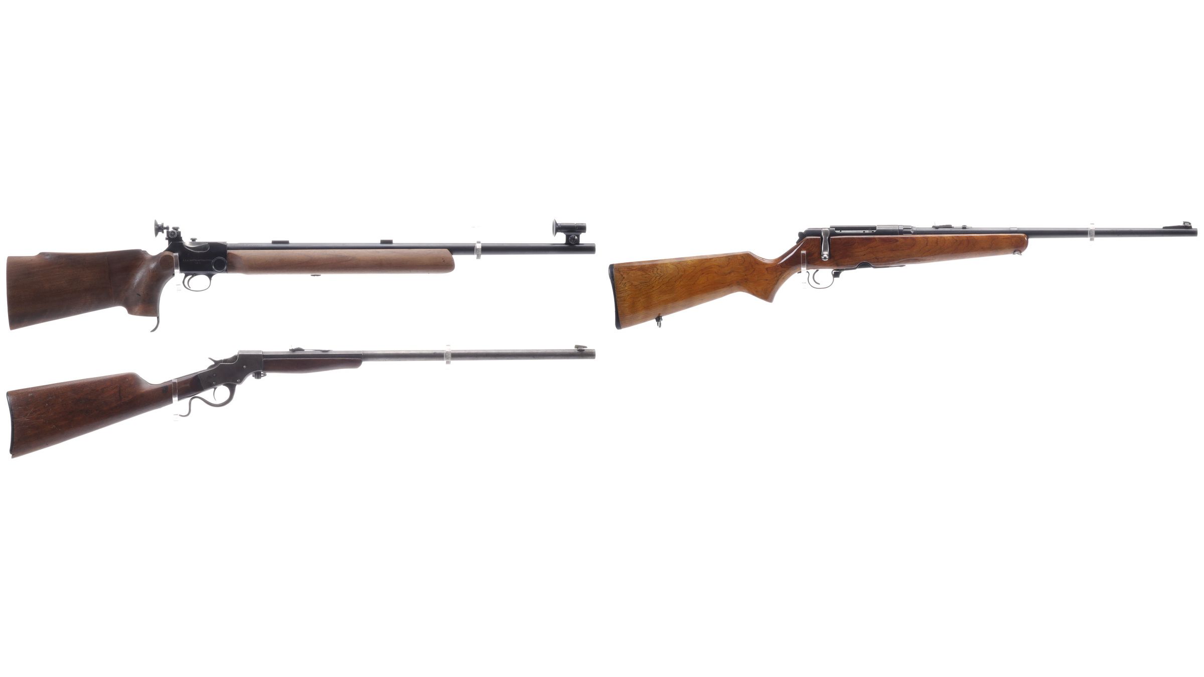 Three Rifles | Rock Island Auction