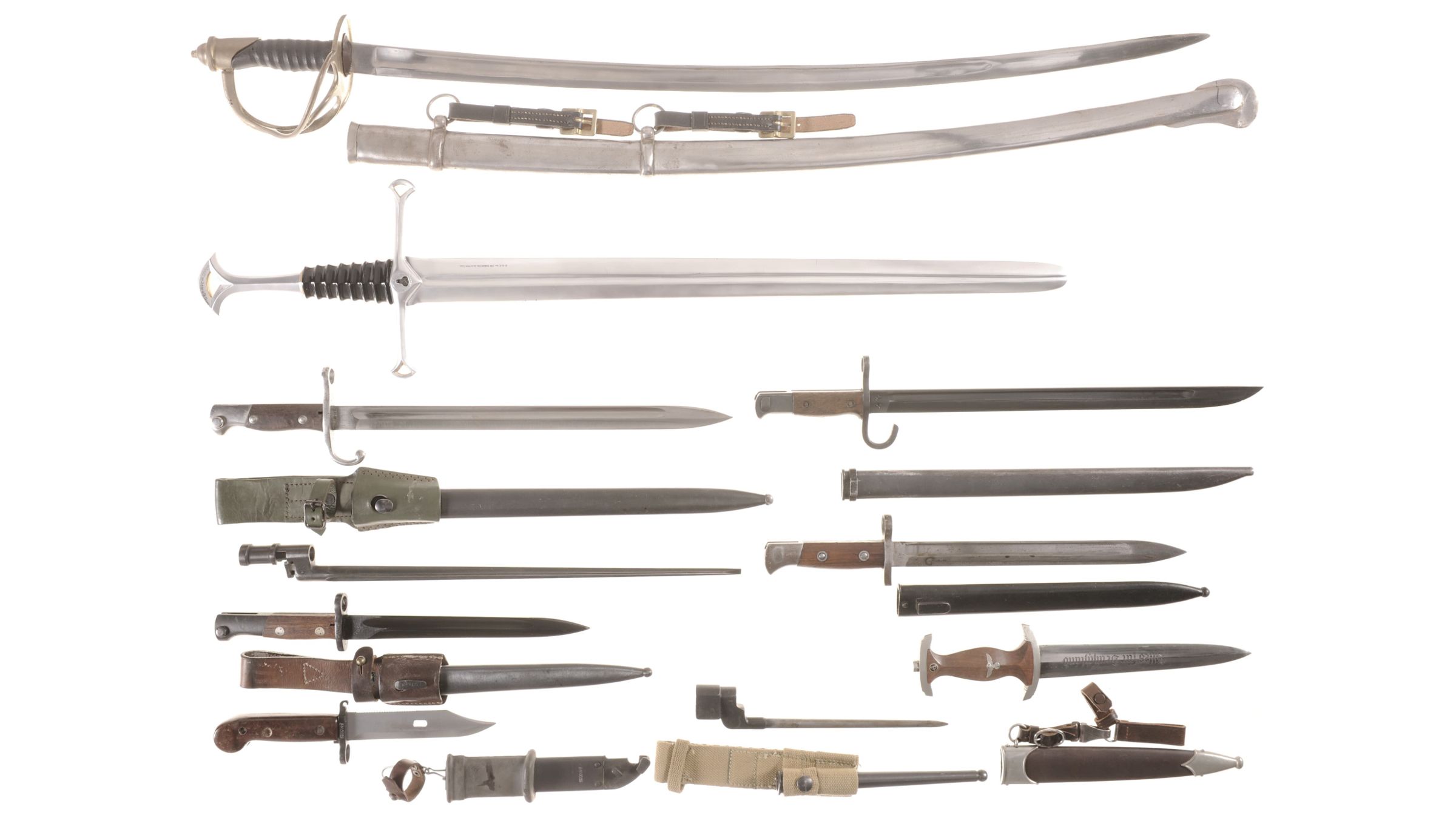 Group of Assorted Edged Weapons | Rock Island Auction