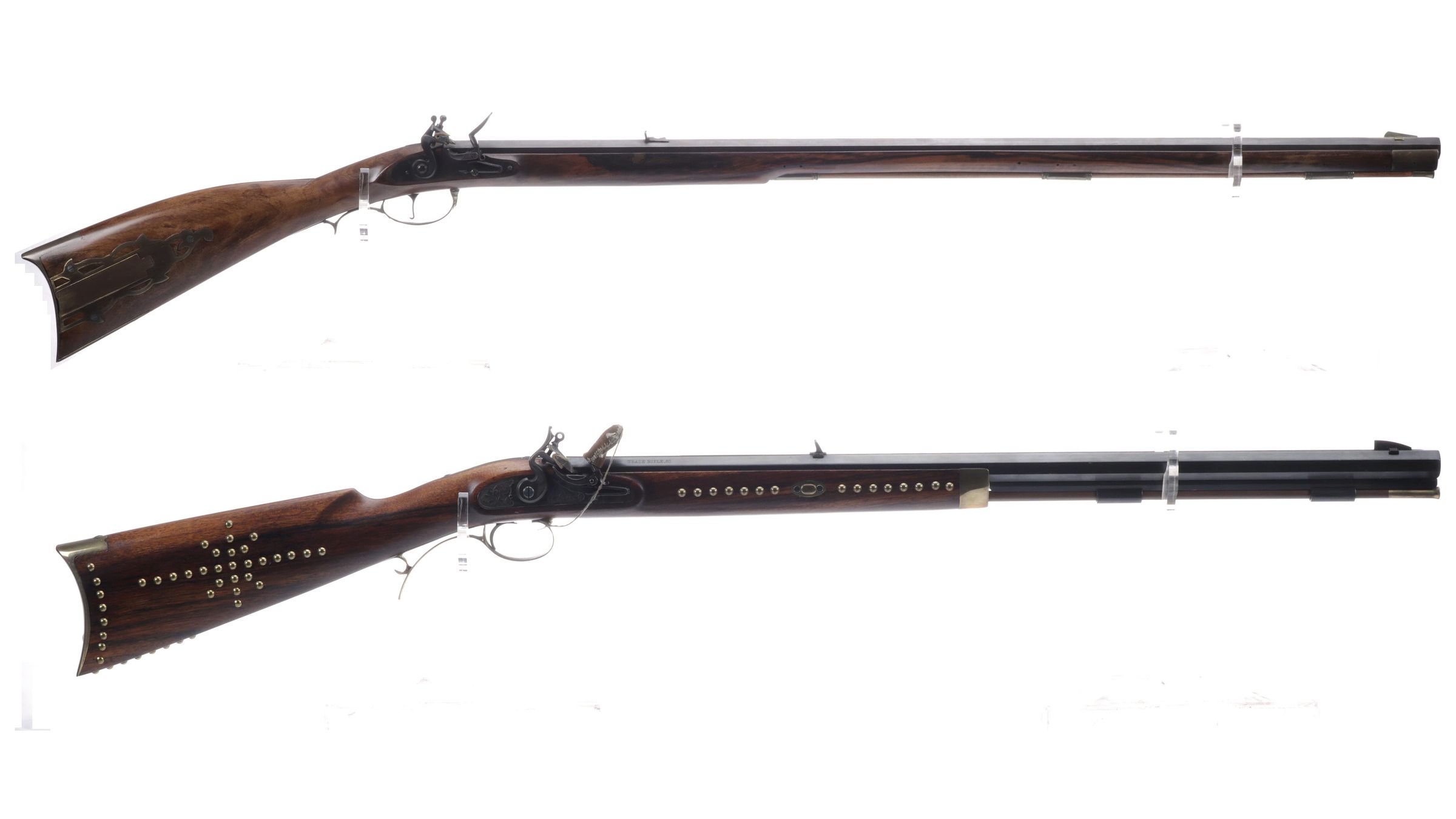 Two Italian Flintlock Rifles | Rock Island Auction