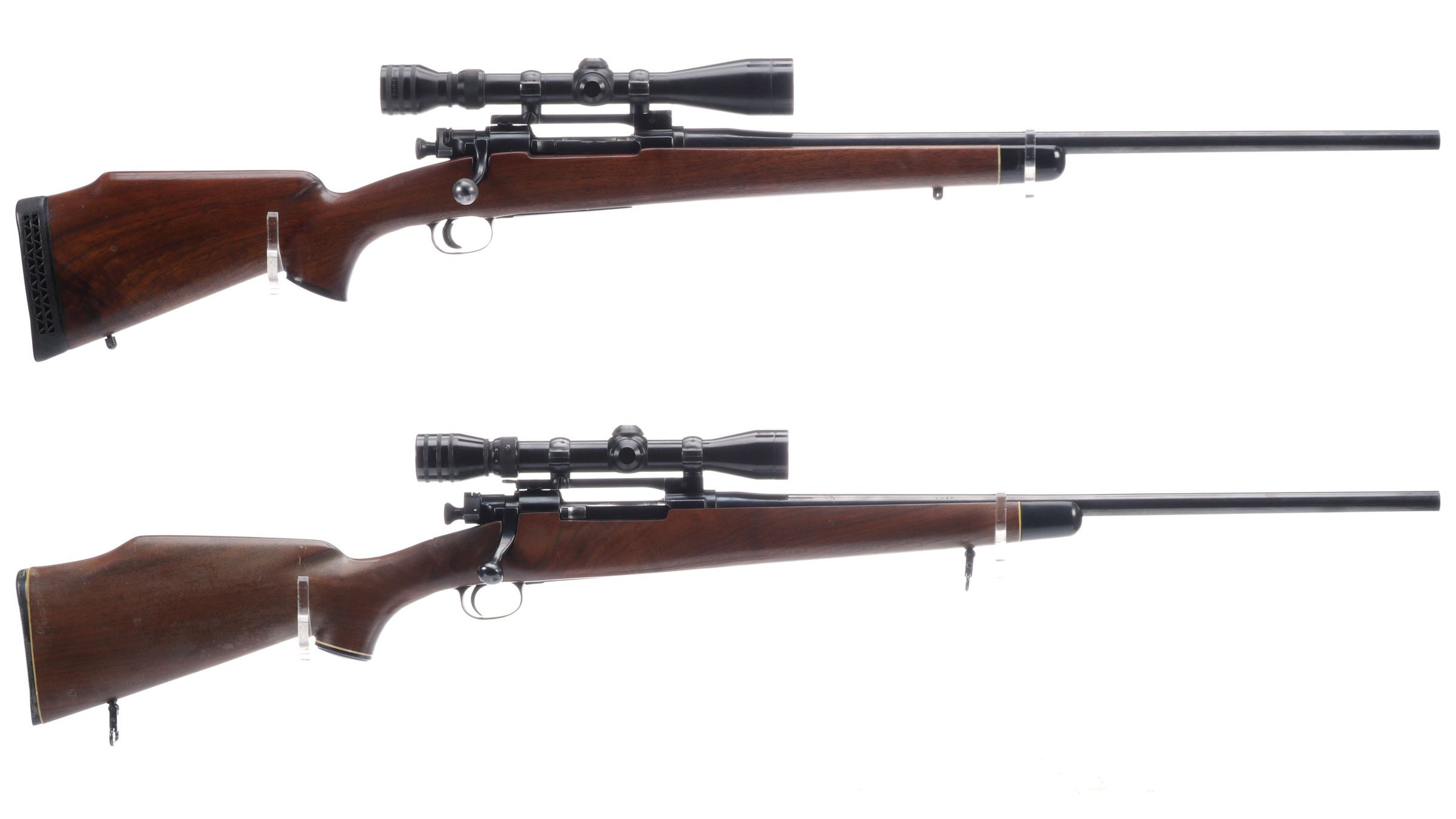 Two U.S. Remington Model 03-A3 Bolt Action Rifles with Scopes | Rock ...
