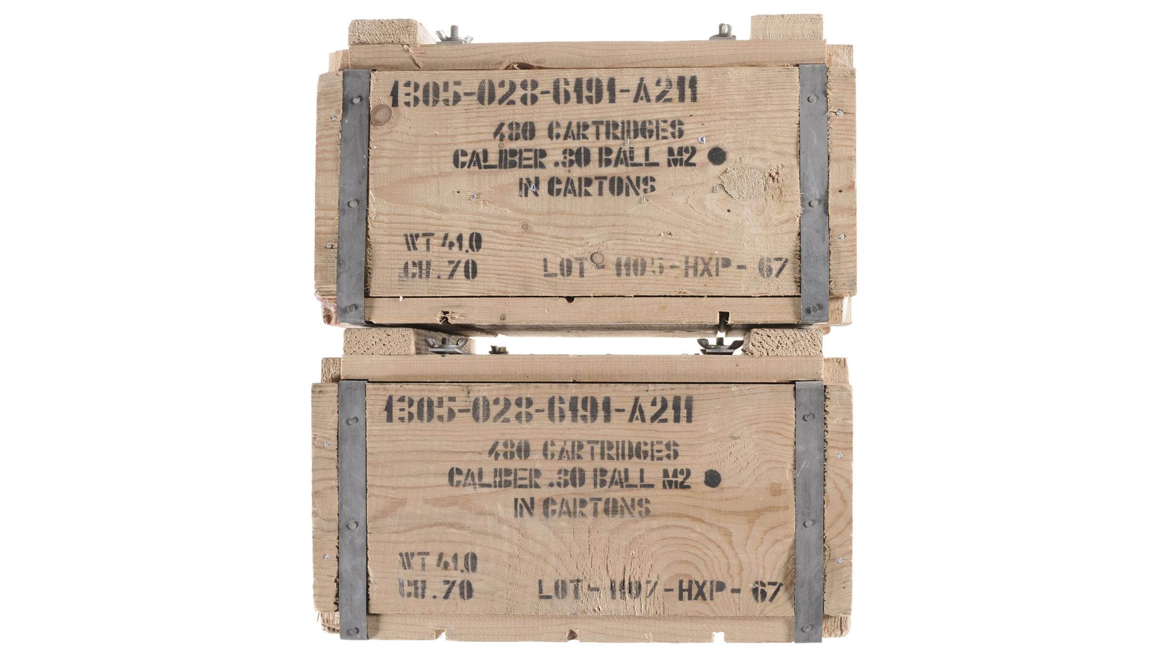 Approximately 960 Rounds of .30 Caliber M2 Ball Ammunition | Rock ...