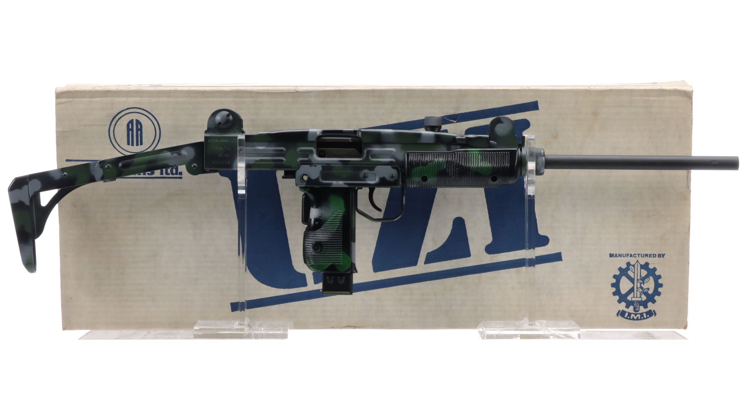 I.M.I./Action Arms Uzi Model 45 Semi-Automatic Carbine with Case | Rock ...
