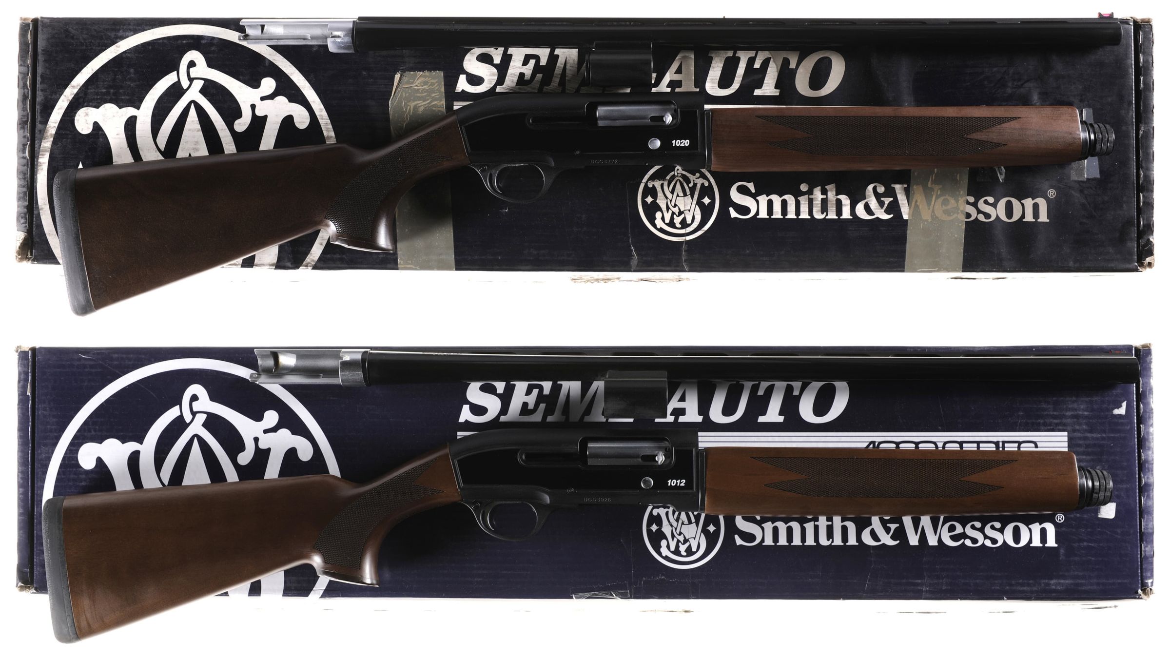 Two Smith & Wesson Semi-Automatic Shotguns with Boxes | Rock Island Auction