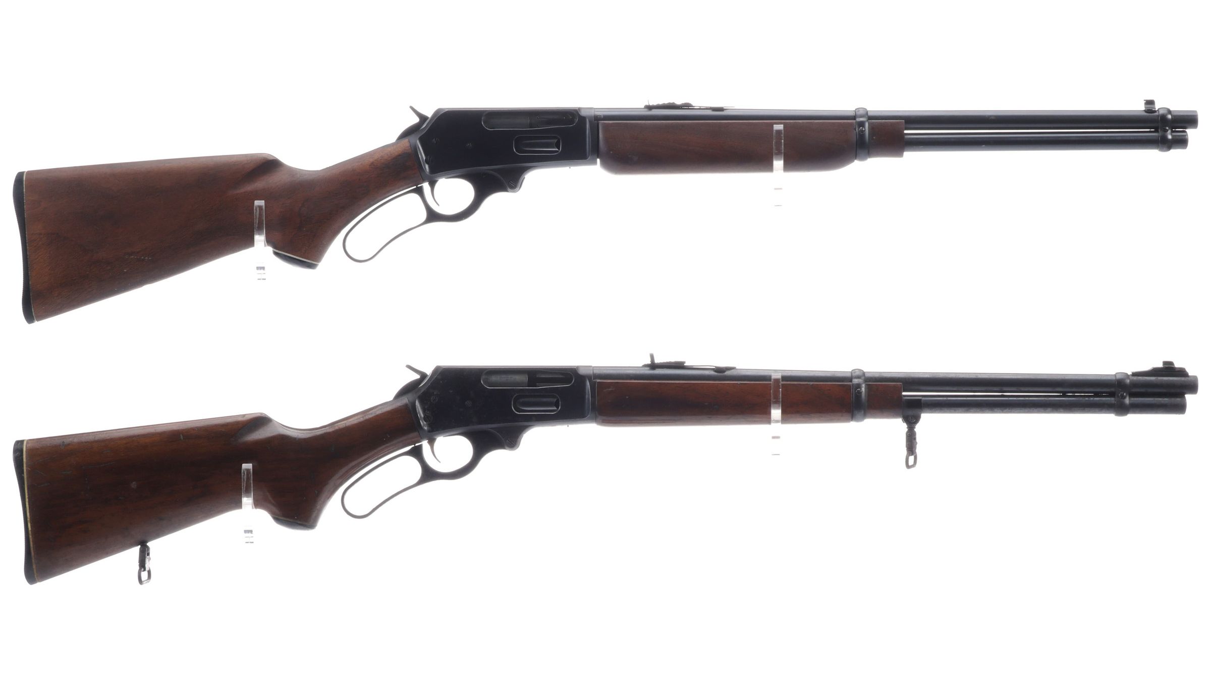 Two Marlin Model 336 Lever Action Rifles | Rock Island Auction