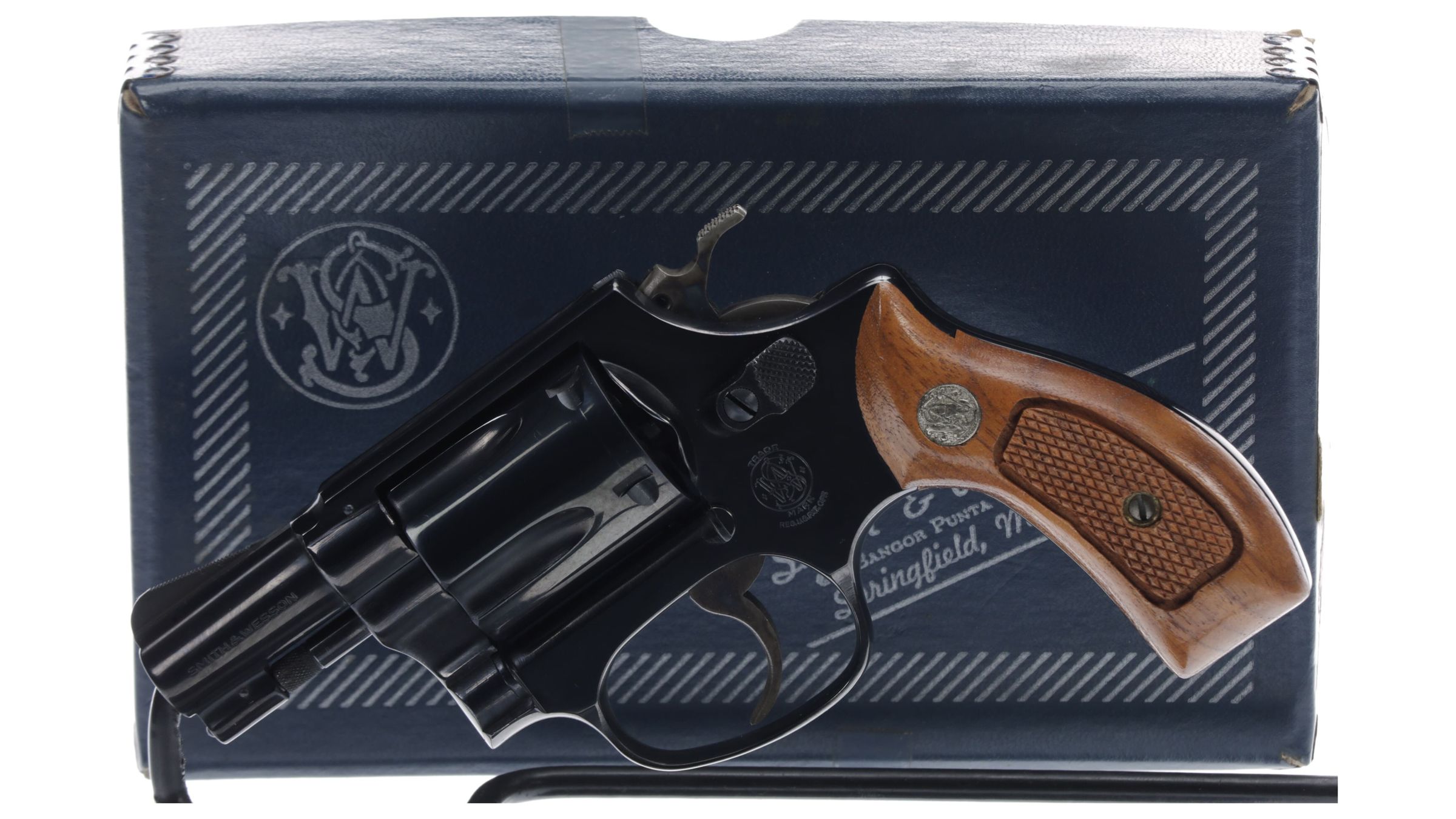 Smith & Wesson Model 36 Double Action Revolver with Box | Rock Island ...