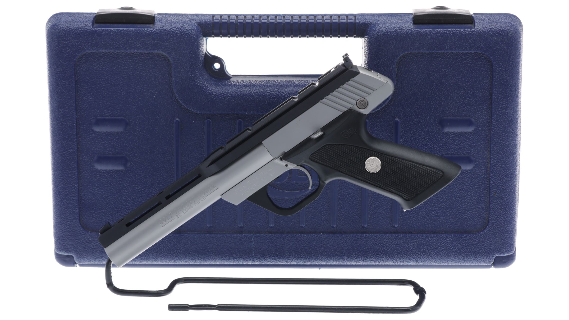 Colt Target Model Semi-Automatic Pistol with Case | Rock Island Auction