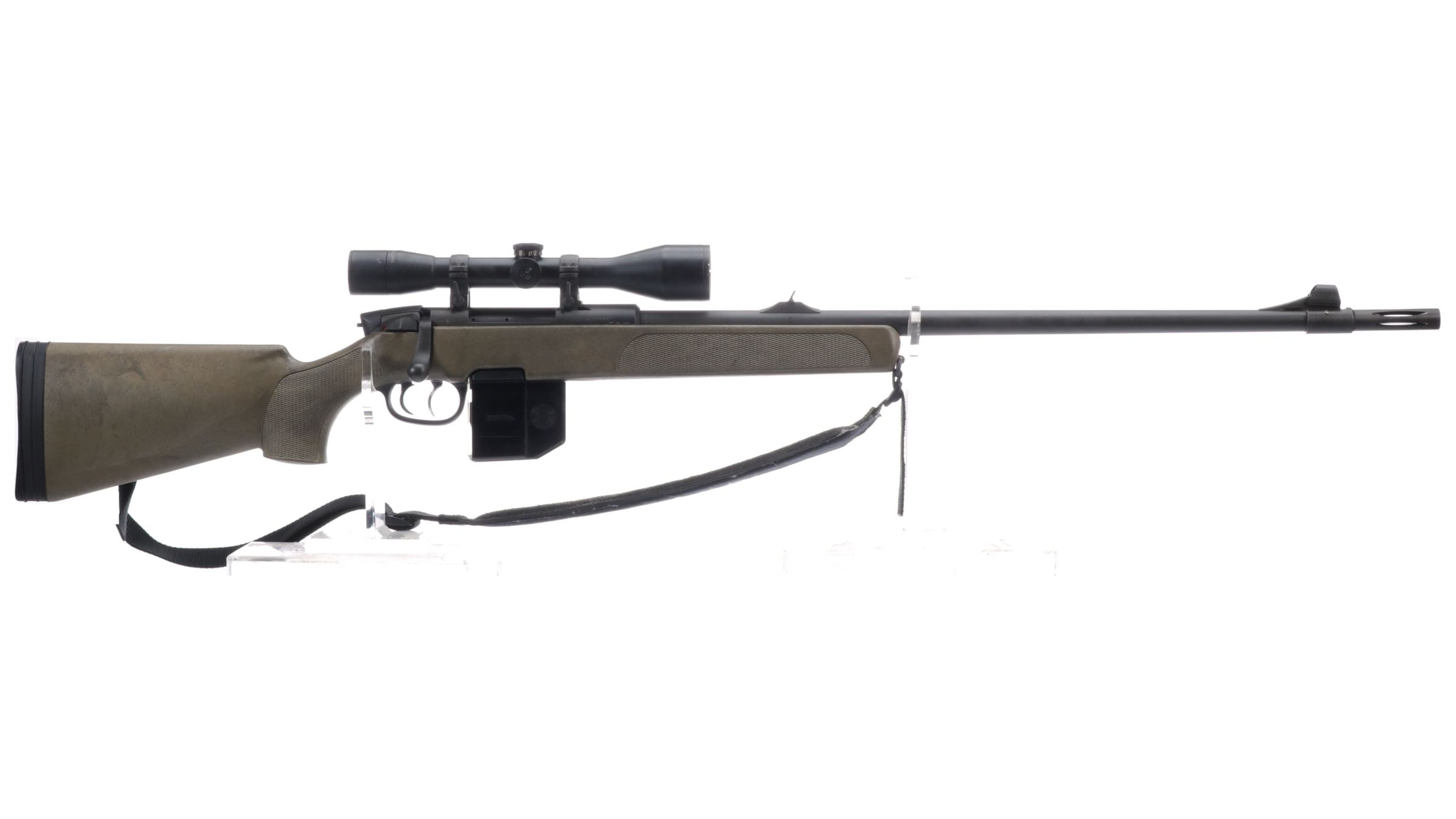 Steyr Model SSG69 Bolt Action Rifle with Scope | Rock Island Auction