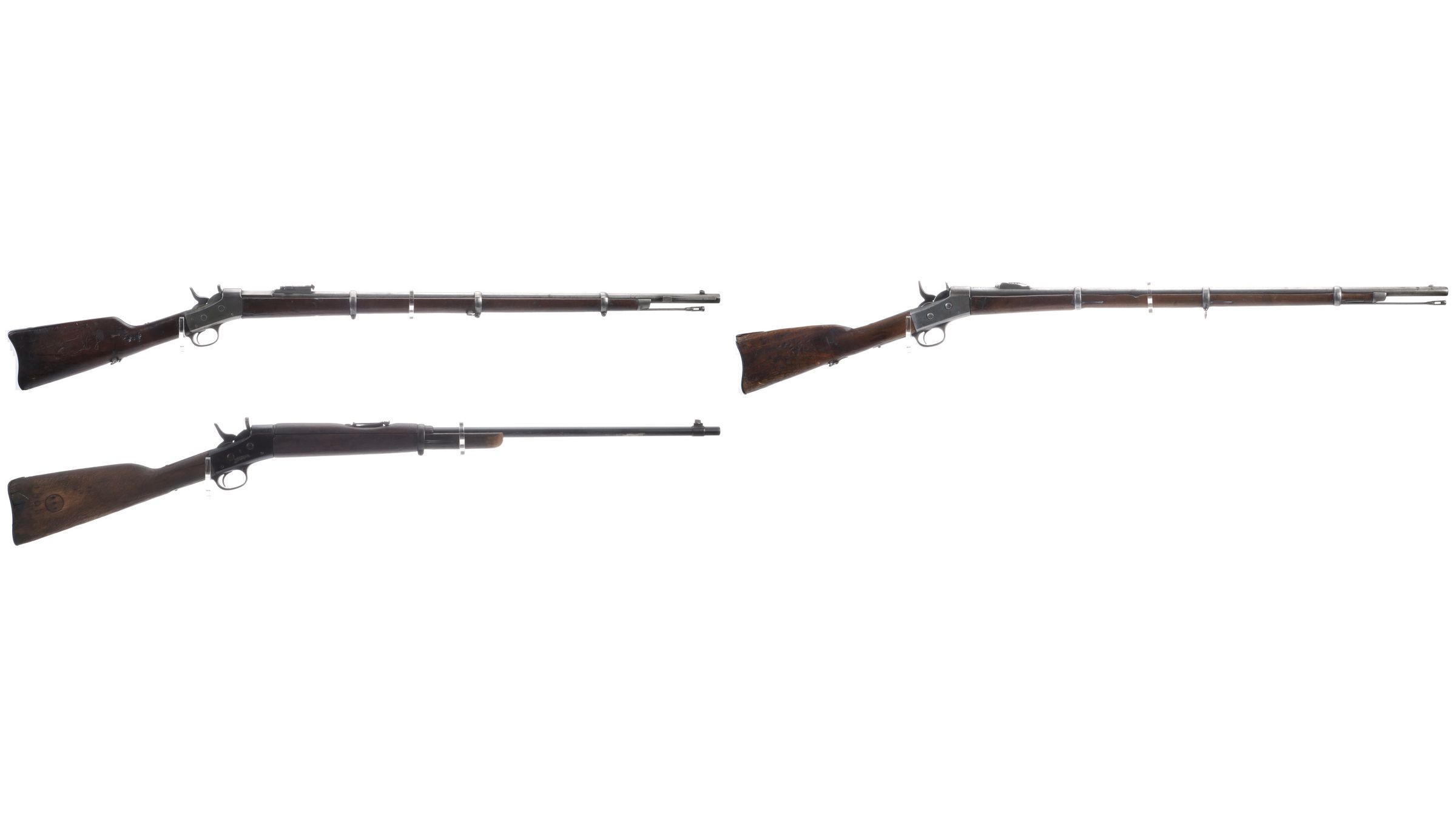 Three Rolling Block Rifles | Rock Island Auction