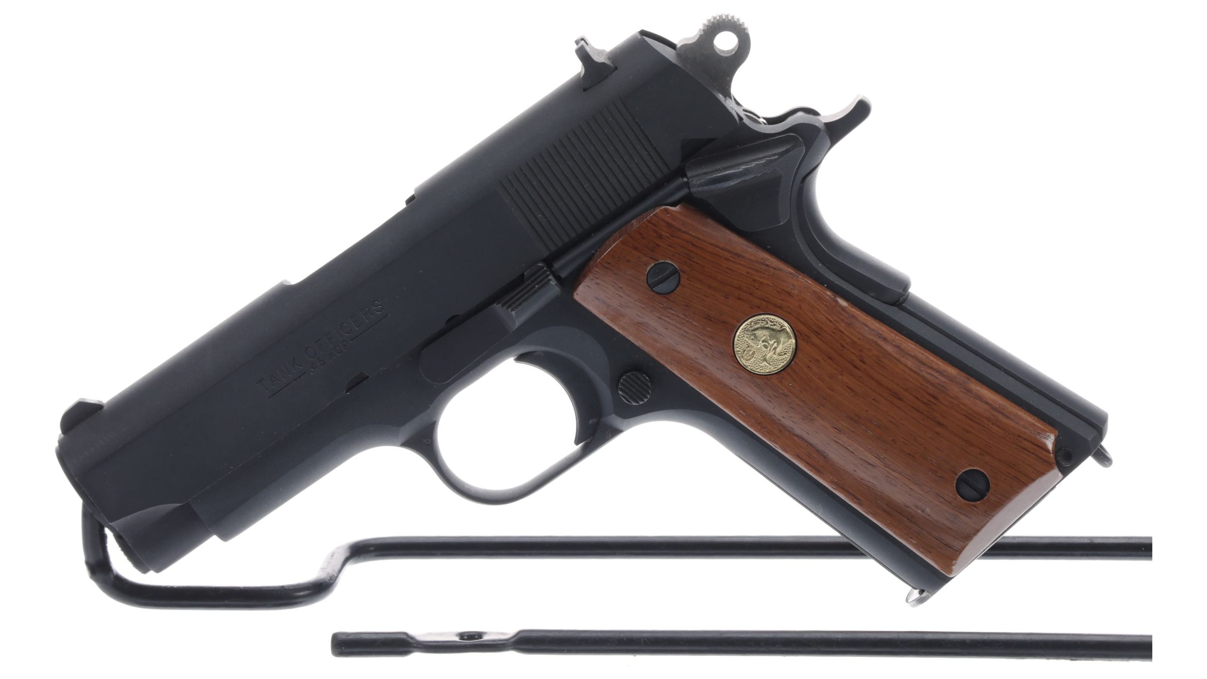 Colt Tank Officer's ACP Model Semi-Automatic Pistol with Case | Rock ...
