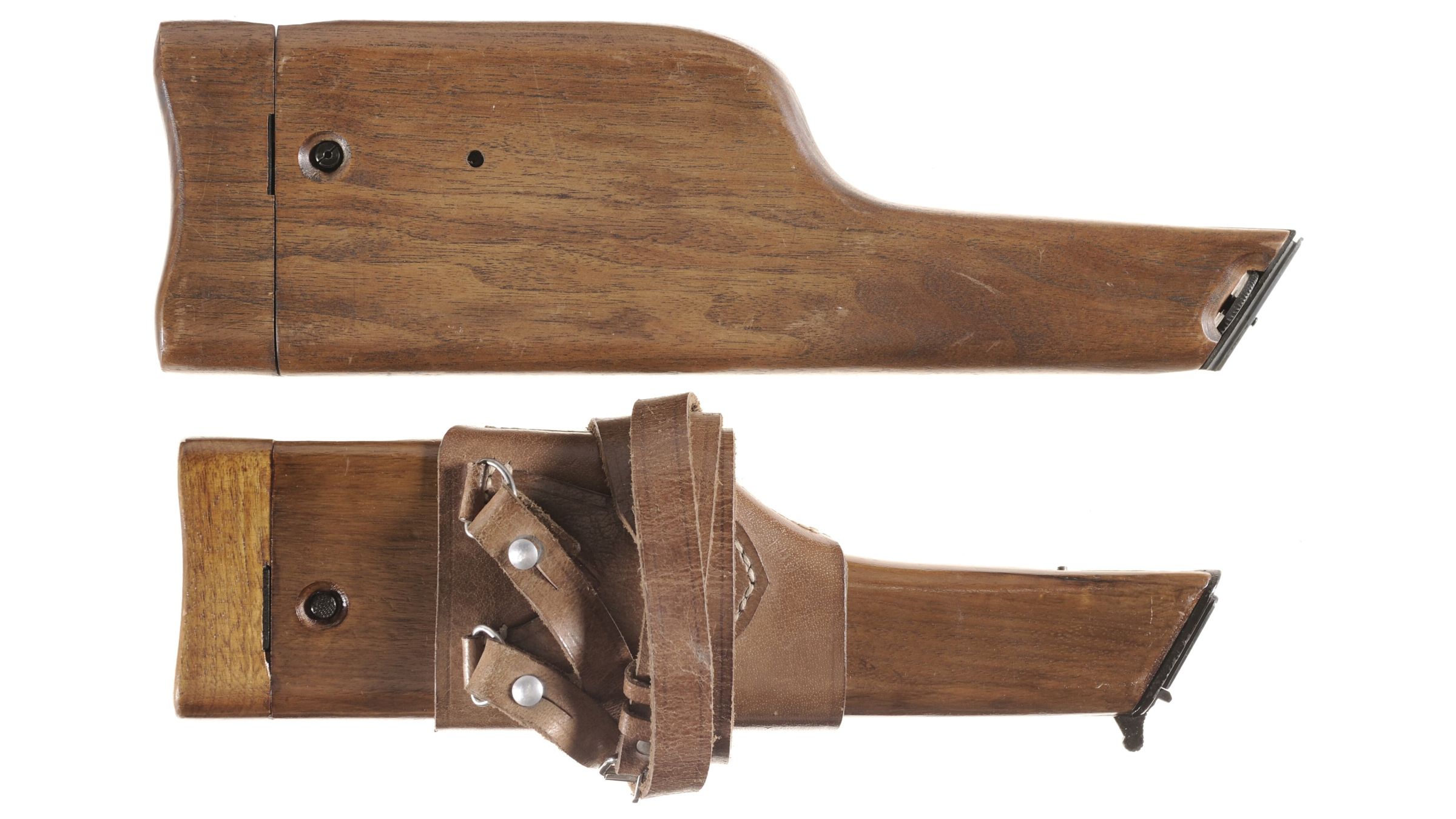 Two Pistol Shoulder Stocks | Rock Island Auction