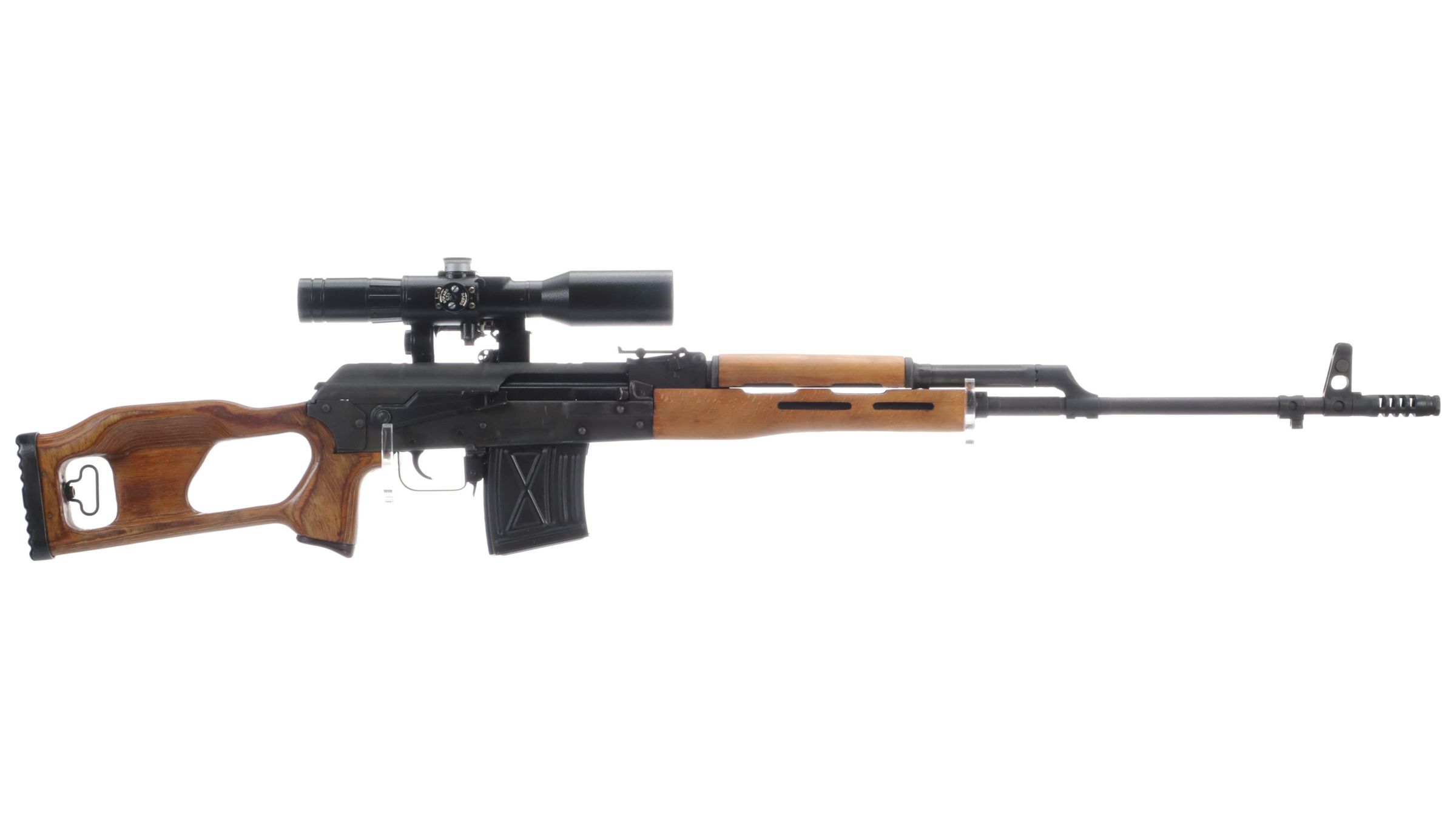 Romanian FPK Dragunov Semi-Automatic Rifle with Scope | Rock Island Auction