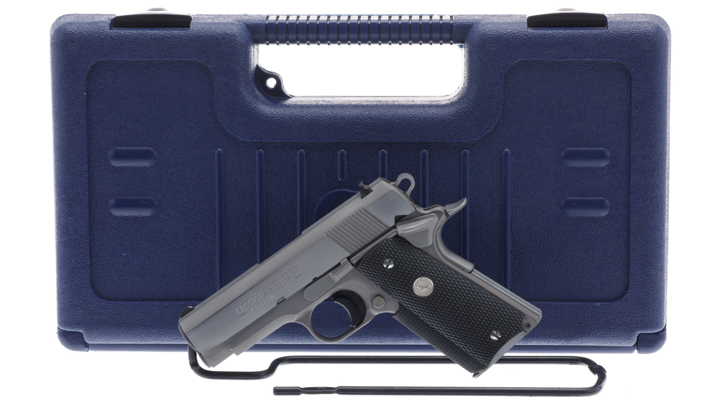 Colt Tactical Officer's Lightweight ACP Pistol with Case | Rock Island ...
