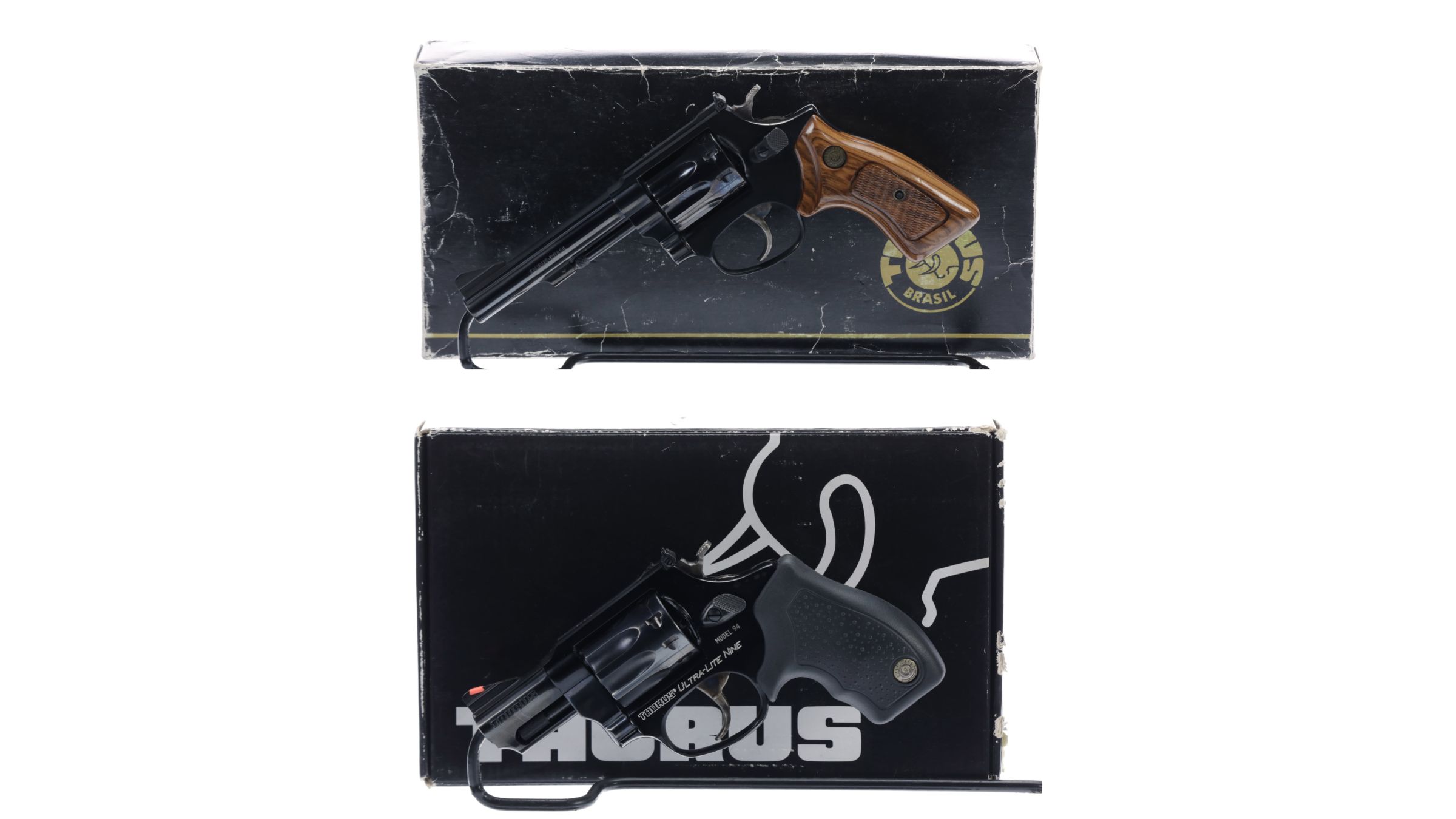 Two Taurus Double Action Rimfire Revolvers with Boxes | Rock Island Auction