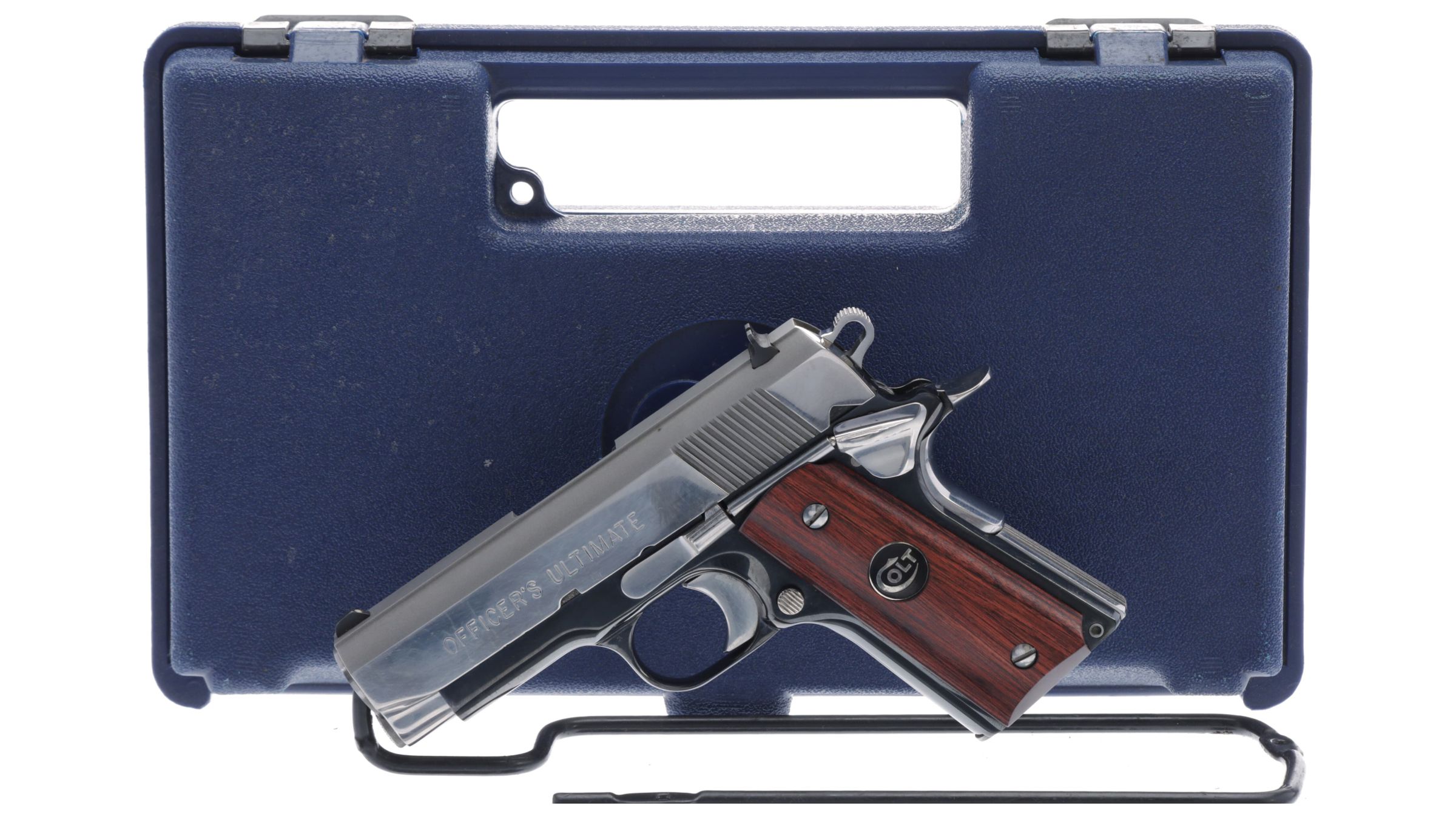 Colt Officer's Ultimate Model Semi-Automatic Pistol with Case | Rock ...
