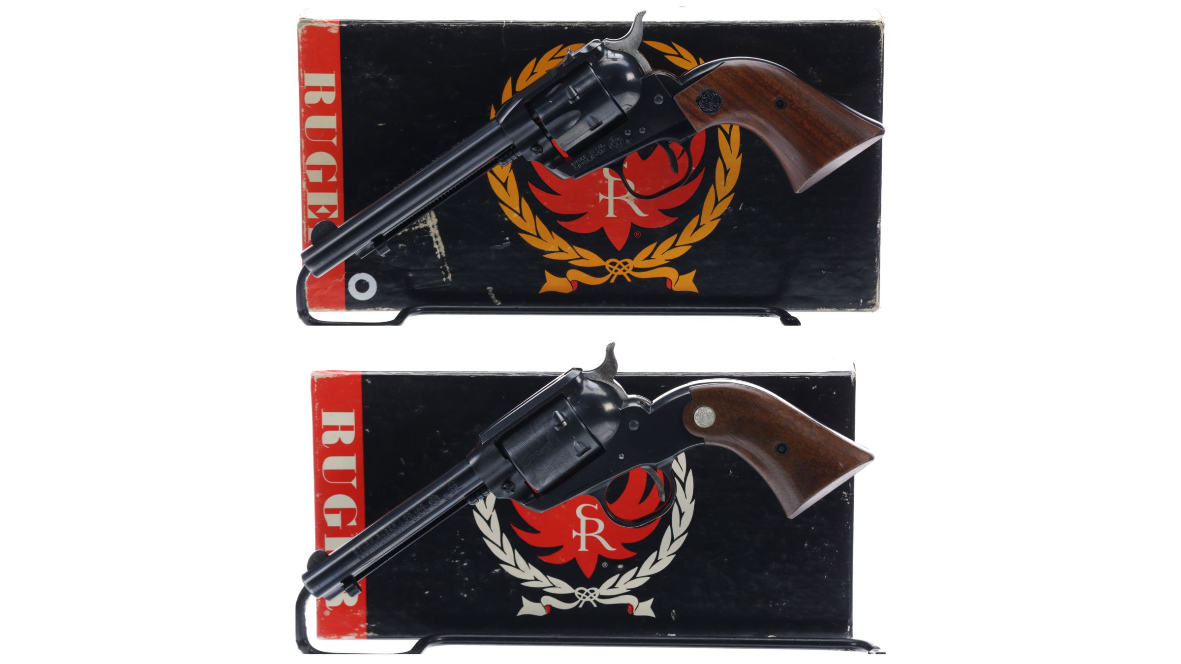 Two Ruger Single Action Revolvers with Boxes | Rock Island Auction