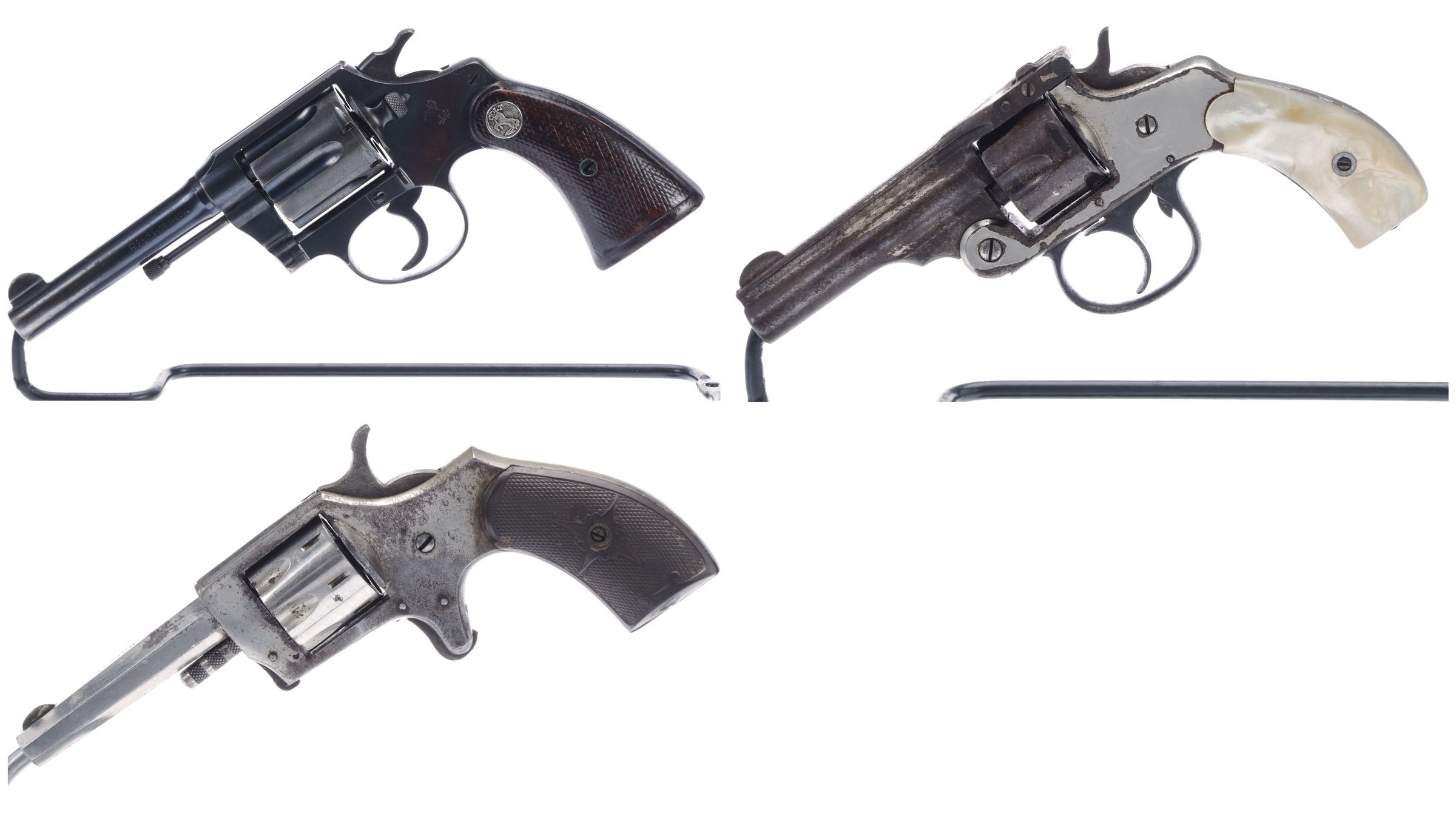 Three Revolvers | Rock Island Auction