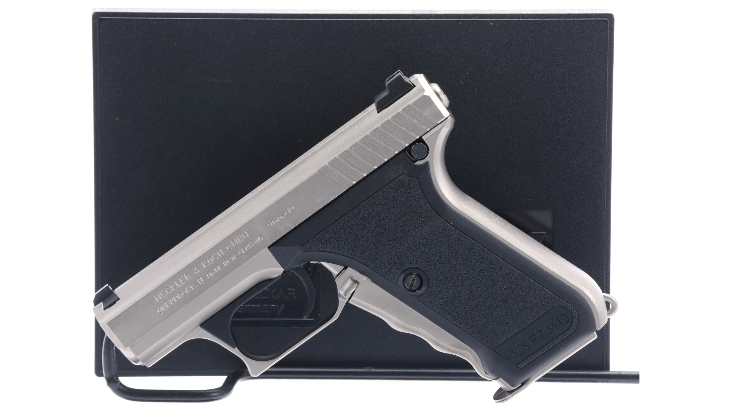 Heckler & Koch P7 M13 Semi-Automatic Pistol with Case | Rock Island Auction